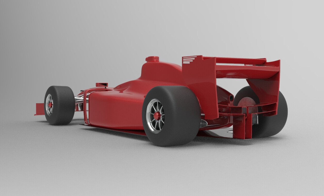 Sophie A Awesome - Formula 1 Car in Keyshot