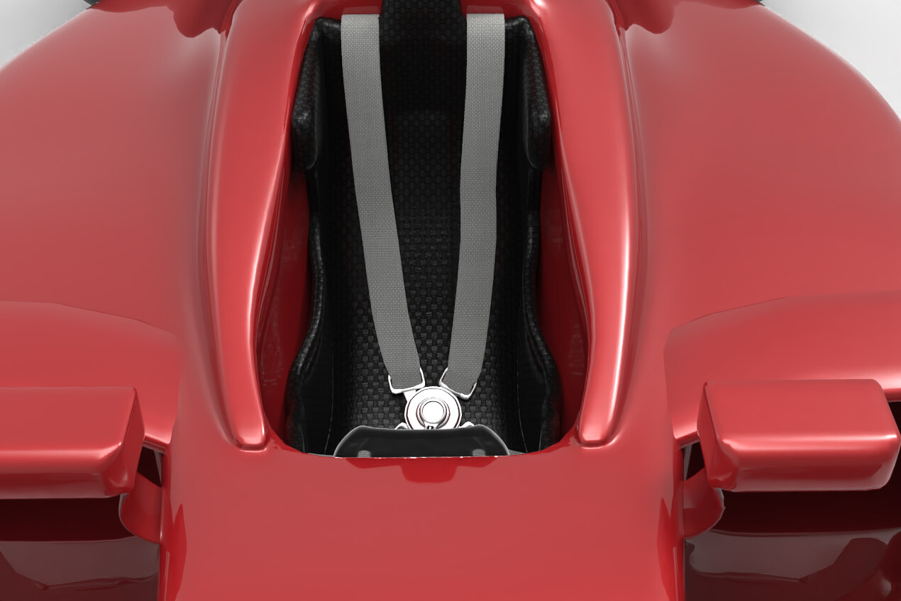 Sophie A Awesome - Formula 1 Car in Keyshot