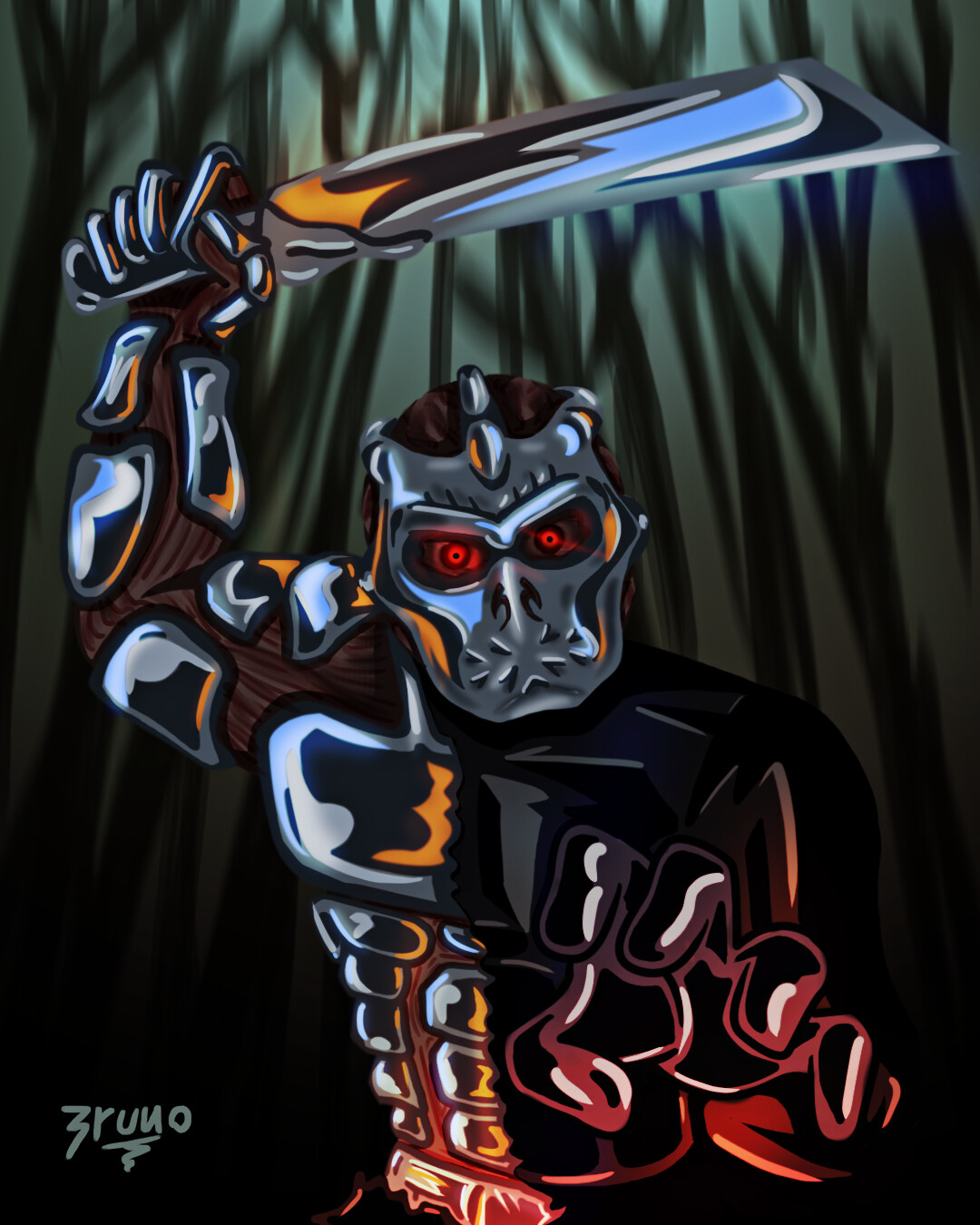 Jason X Drawings
