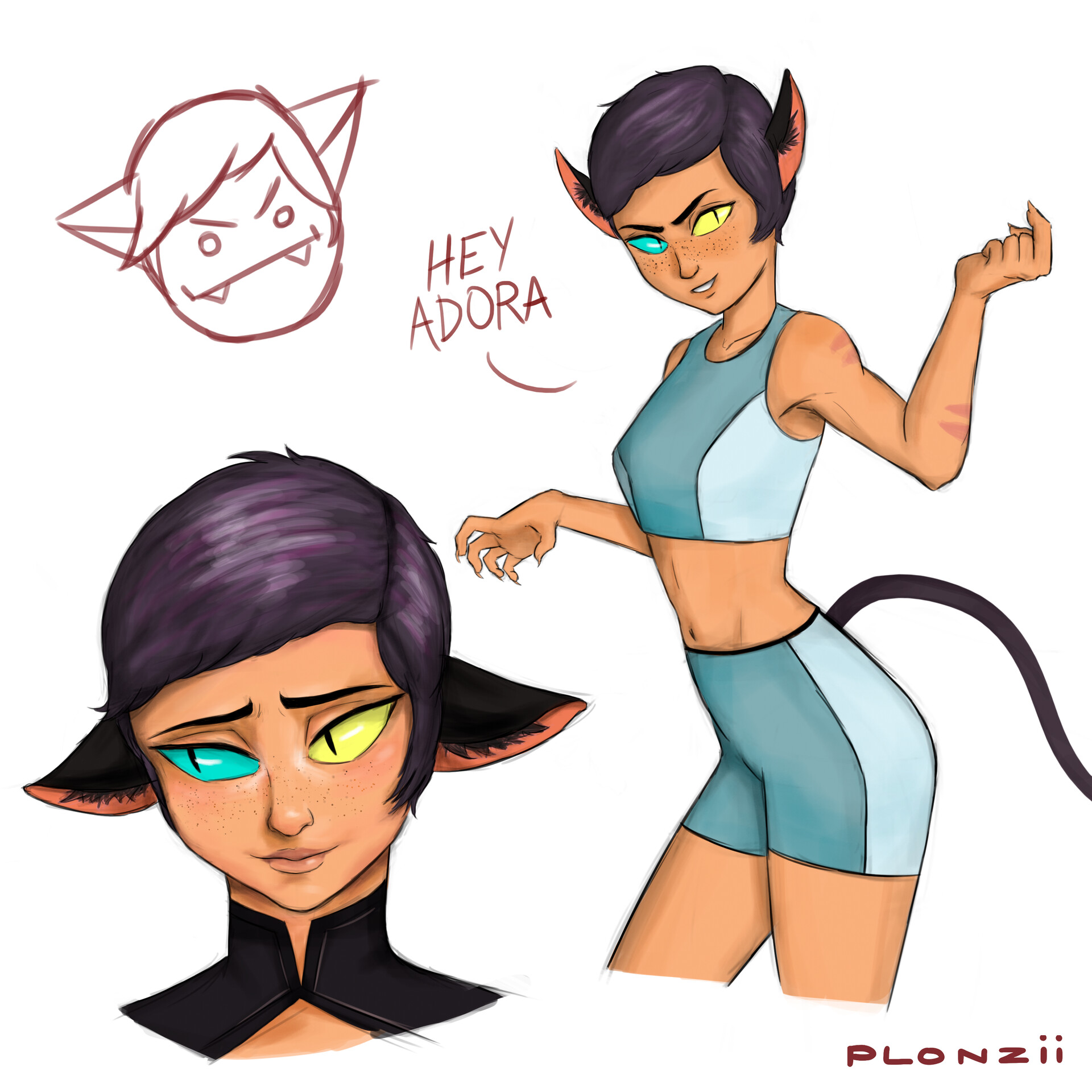 ArtStation - Catra fanarts