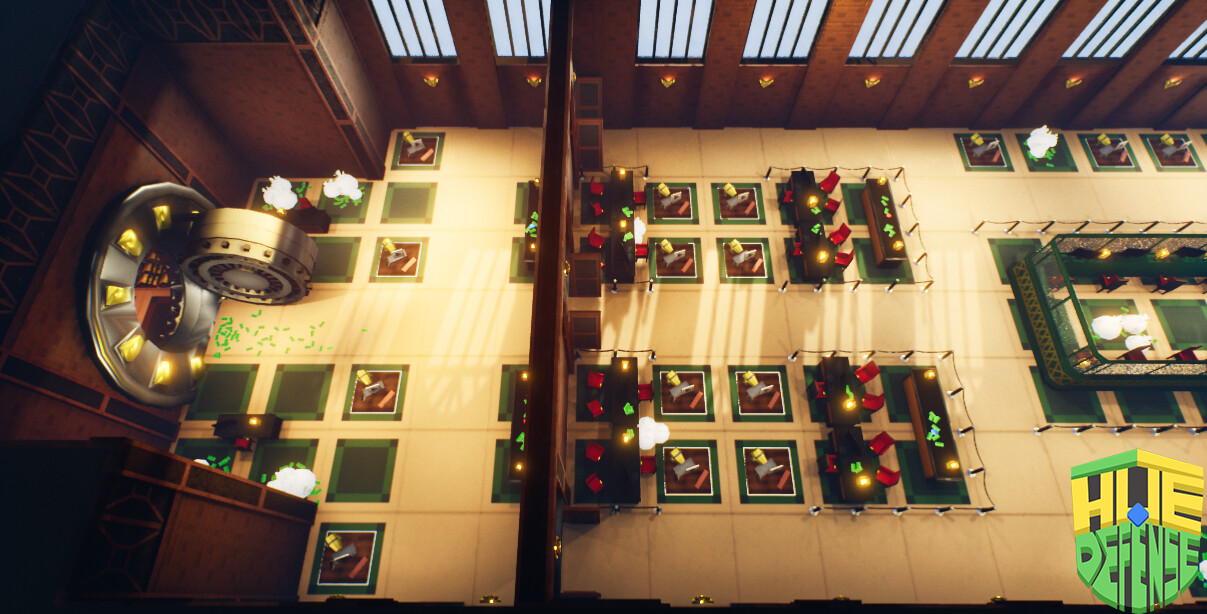 ArtStation - Hue Defense Bank Level