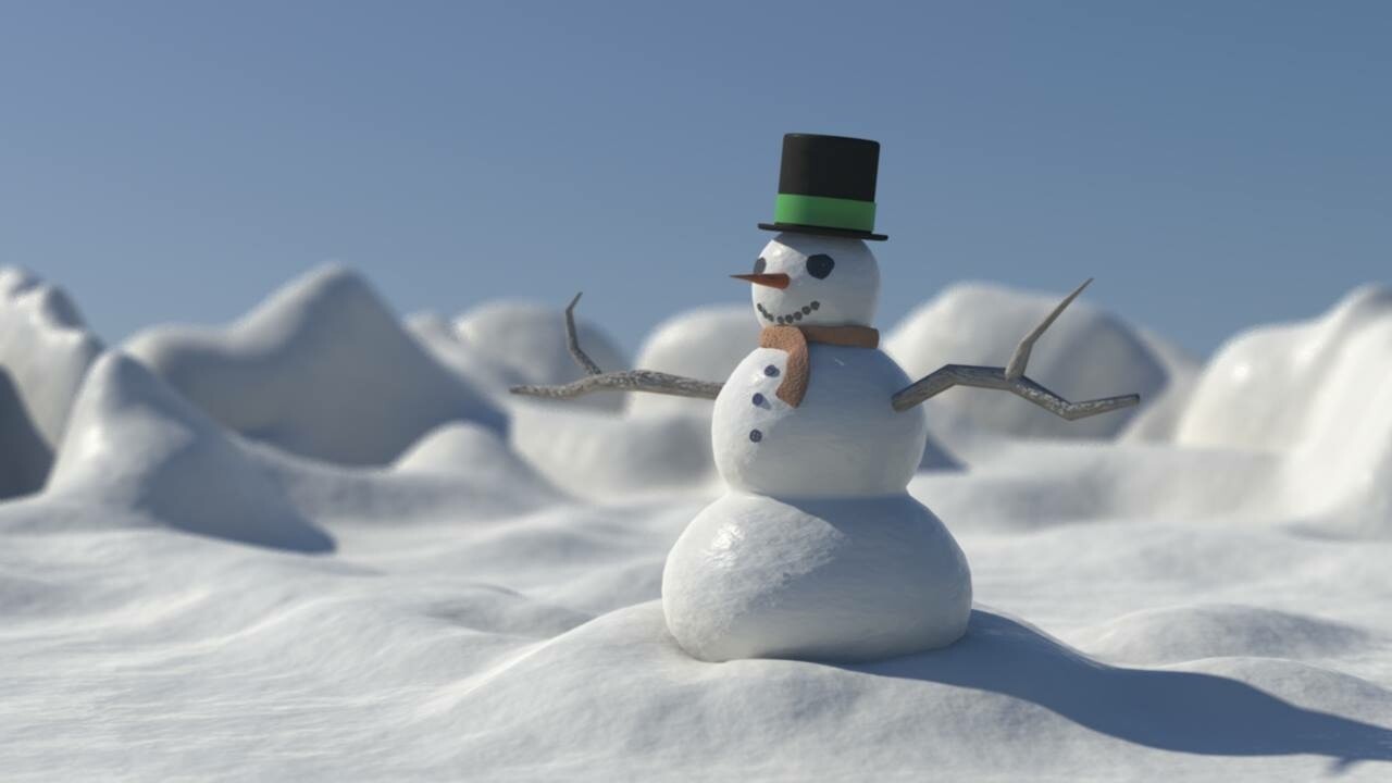 ArtStation - Snowman