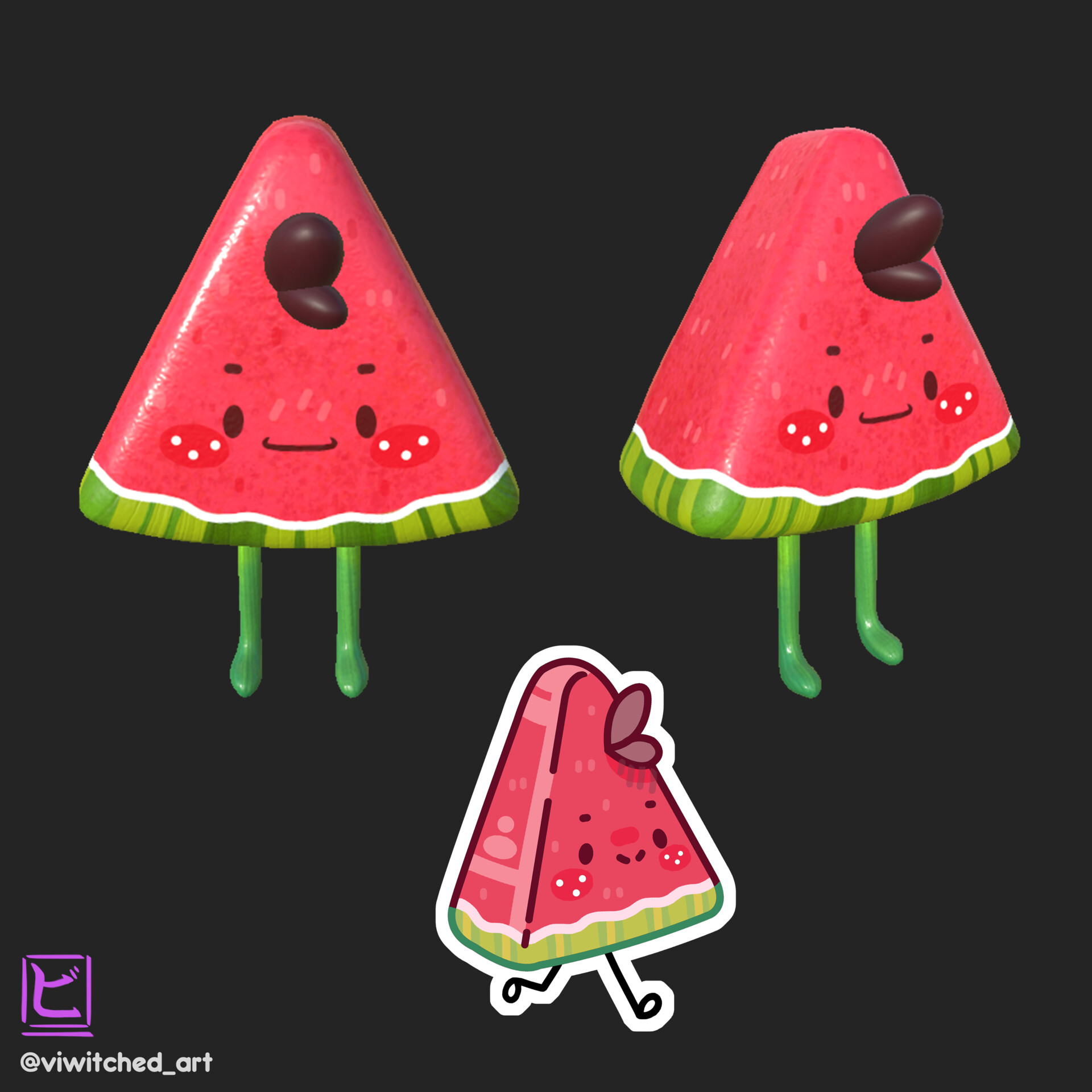 ArtStation - Original Character Suika 3D