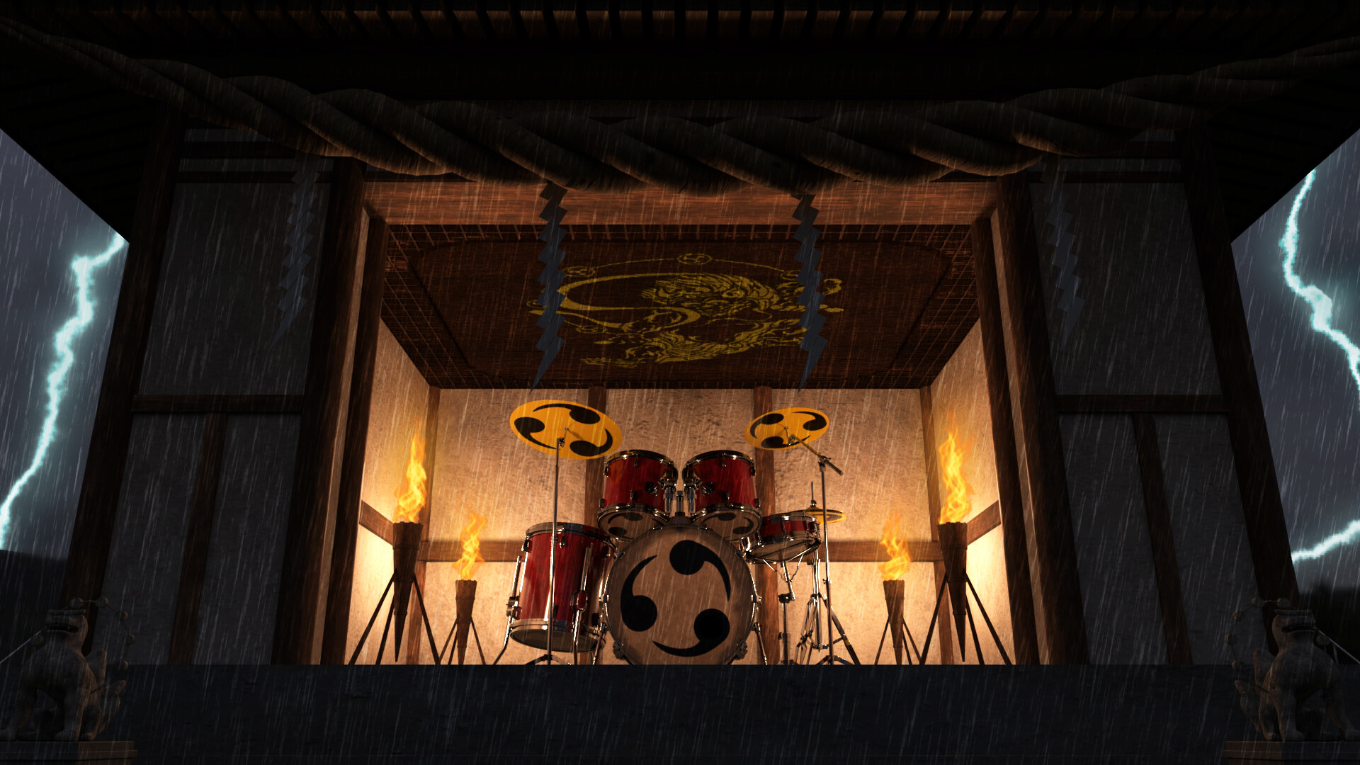 ArtStation - Raijin Drum