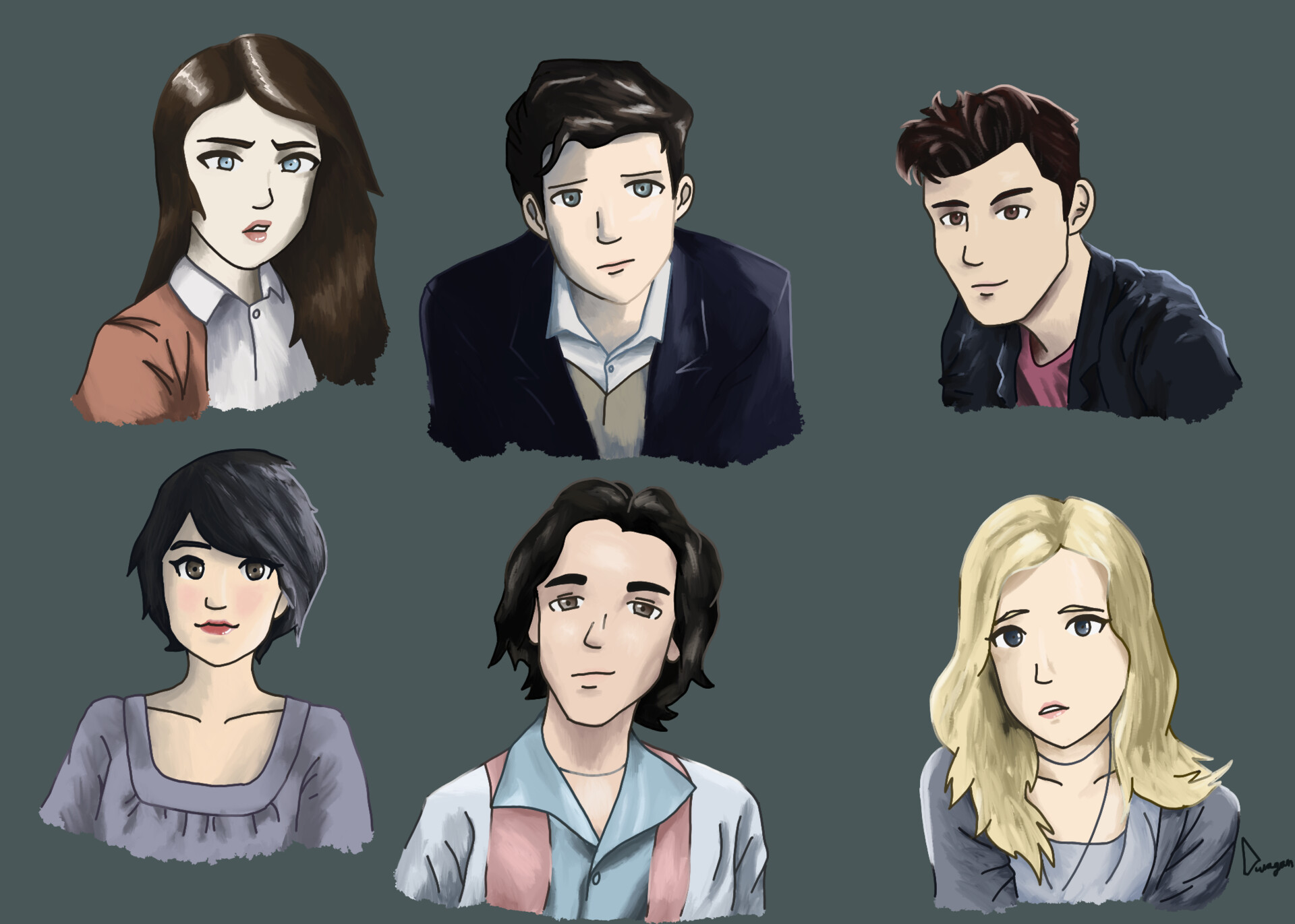 ArtStation - Six People