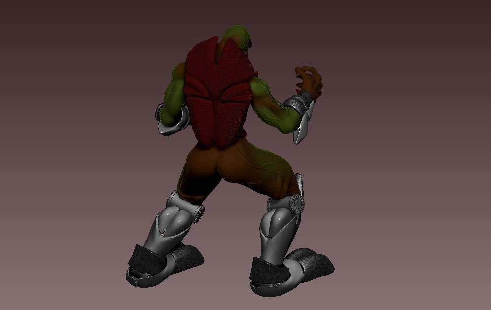 Ace Bryan Lino - Reptillian Cyborg