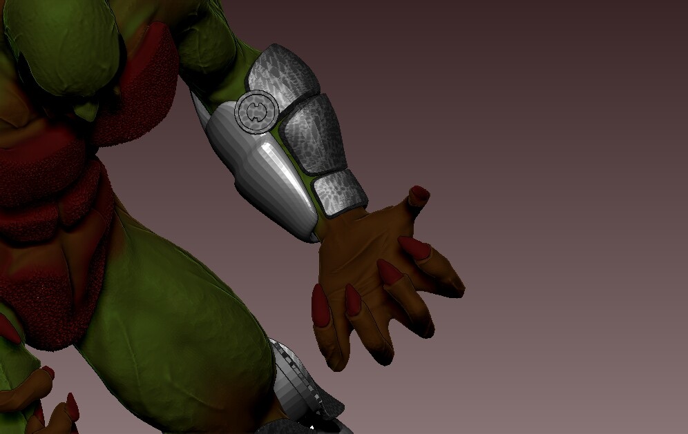 Ace Bryan Lino - Reptillian Cyborg