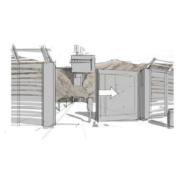 ArtStation - Bunker entrance