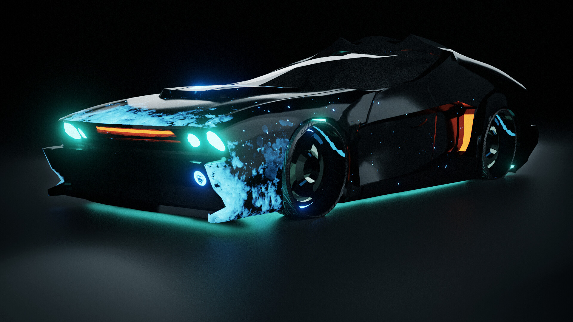 ArtStation - Supercar kitbash