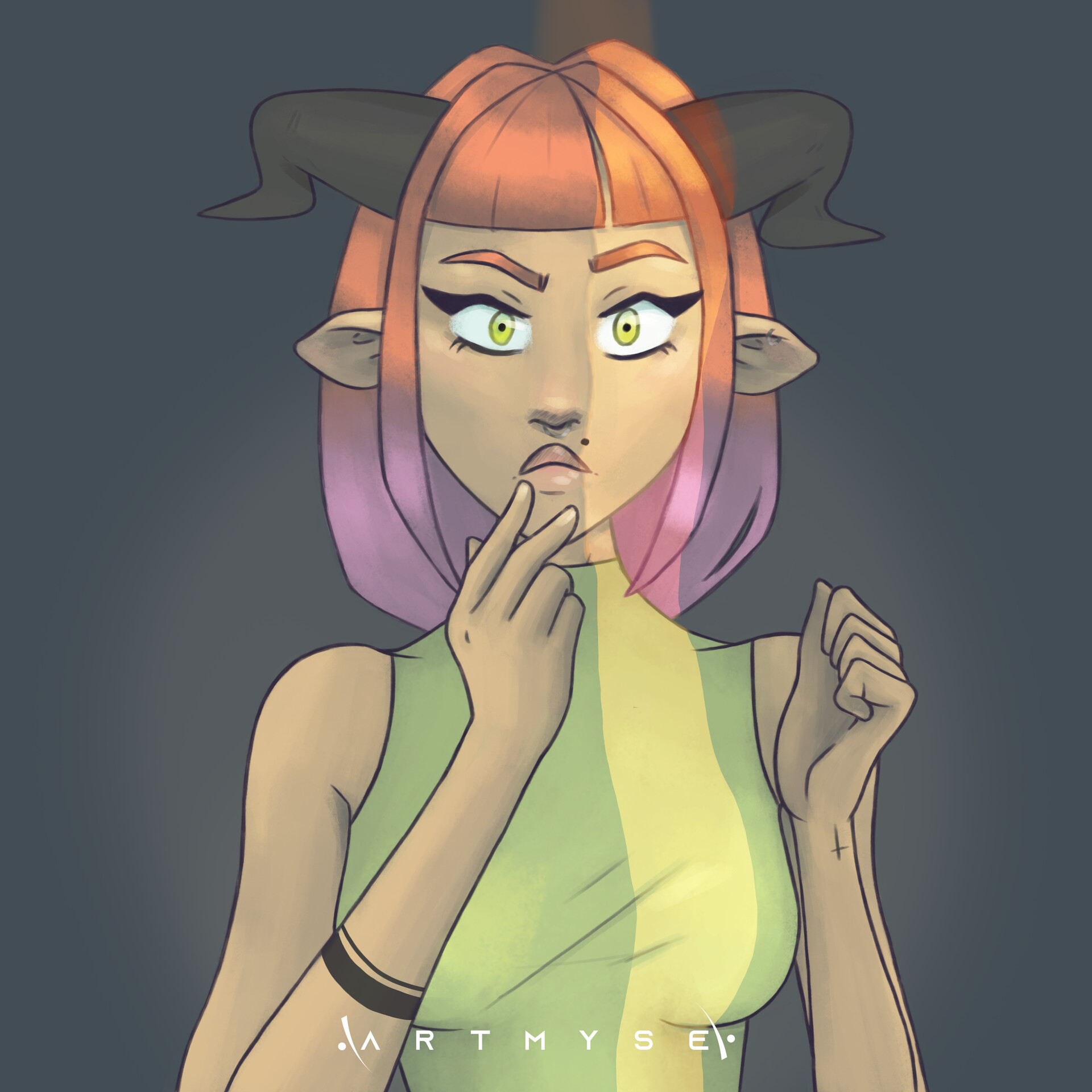 ArtStation - Sneaky Girl