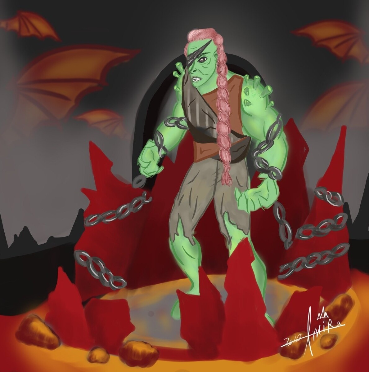 ArtStation - We released the monster