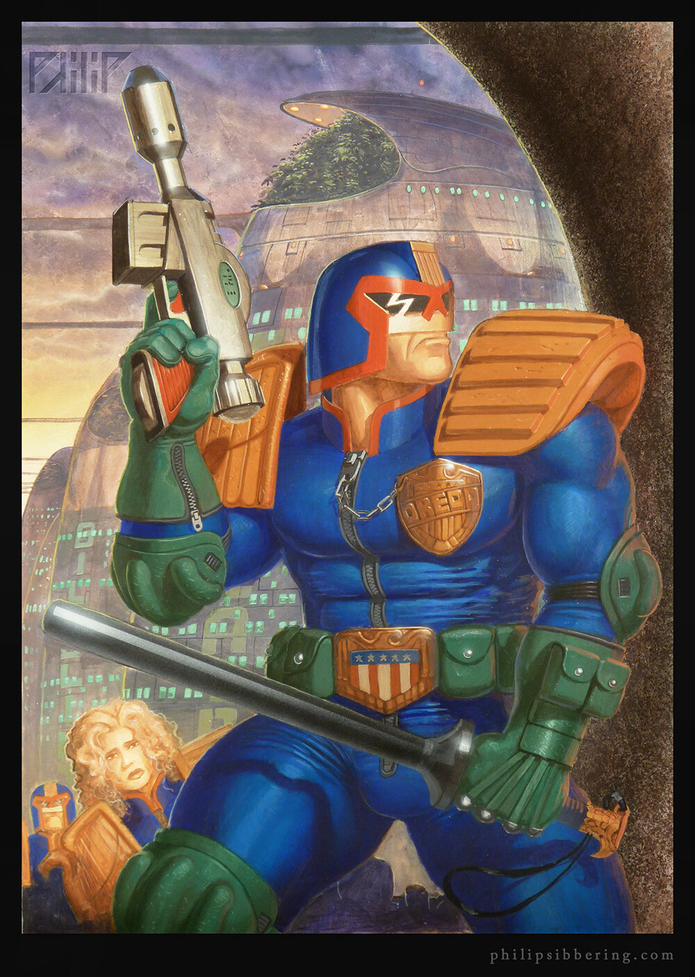 ArtStation - Judge Dredd