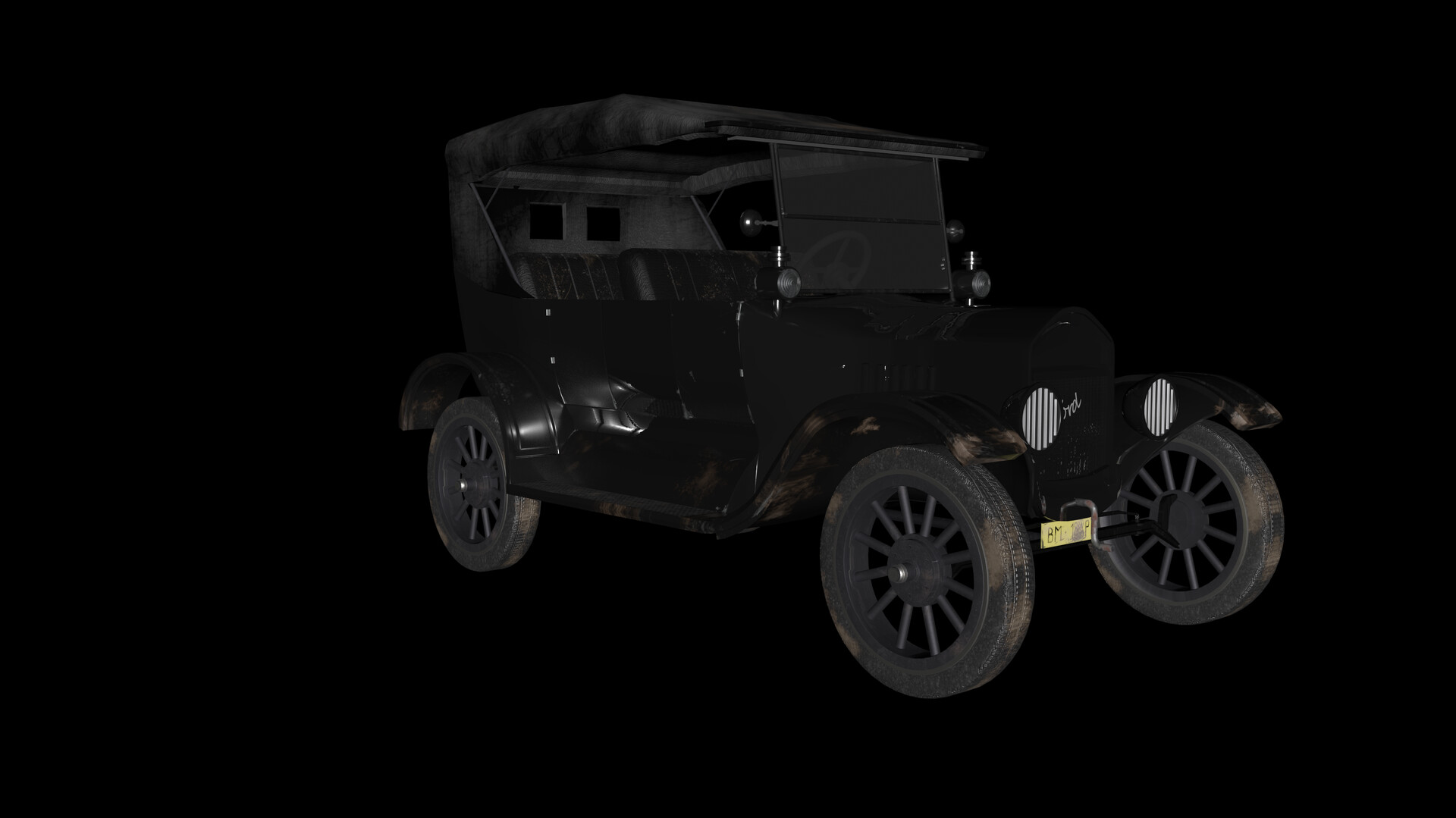 ArtStation - Ford Model T [3D Model]