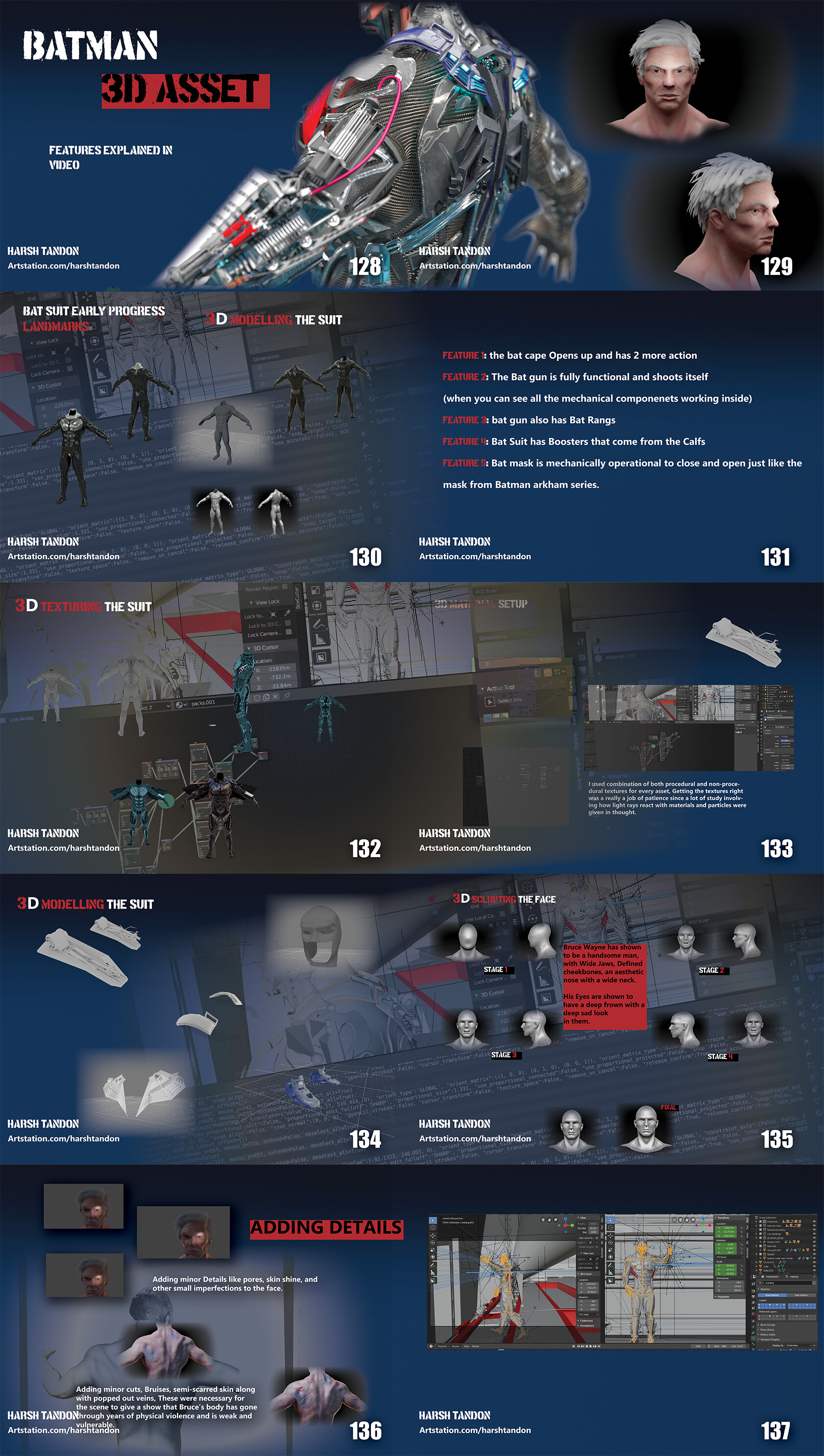 harsh tandon - Batman Beyond Suit Overview video