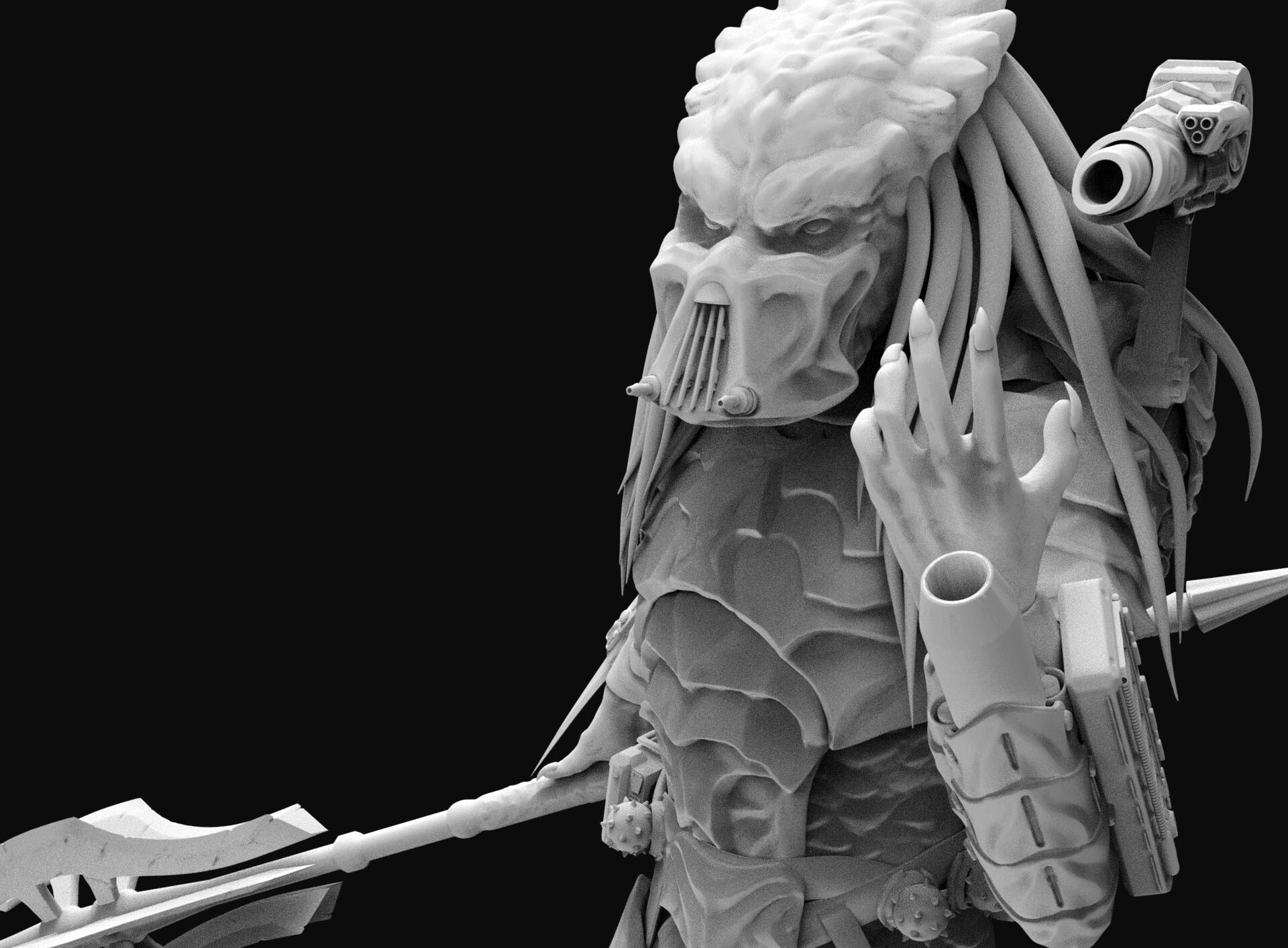 ArtStation - War mace predator