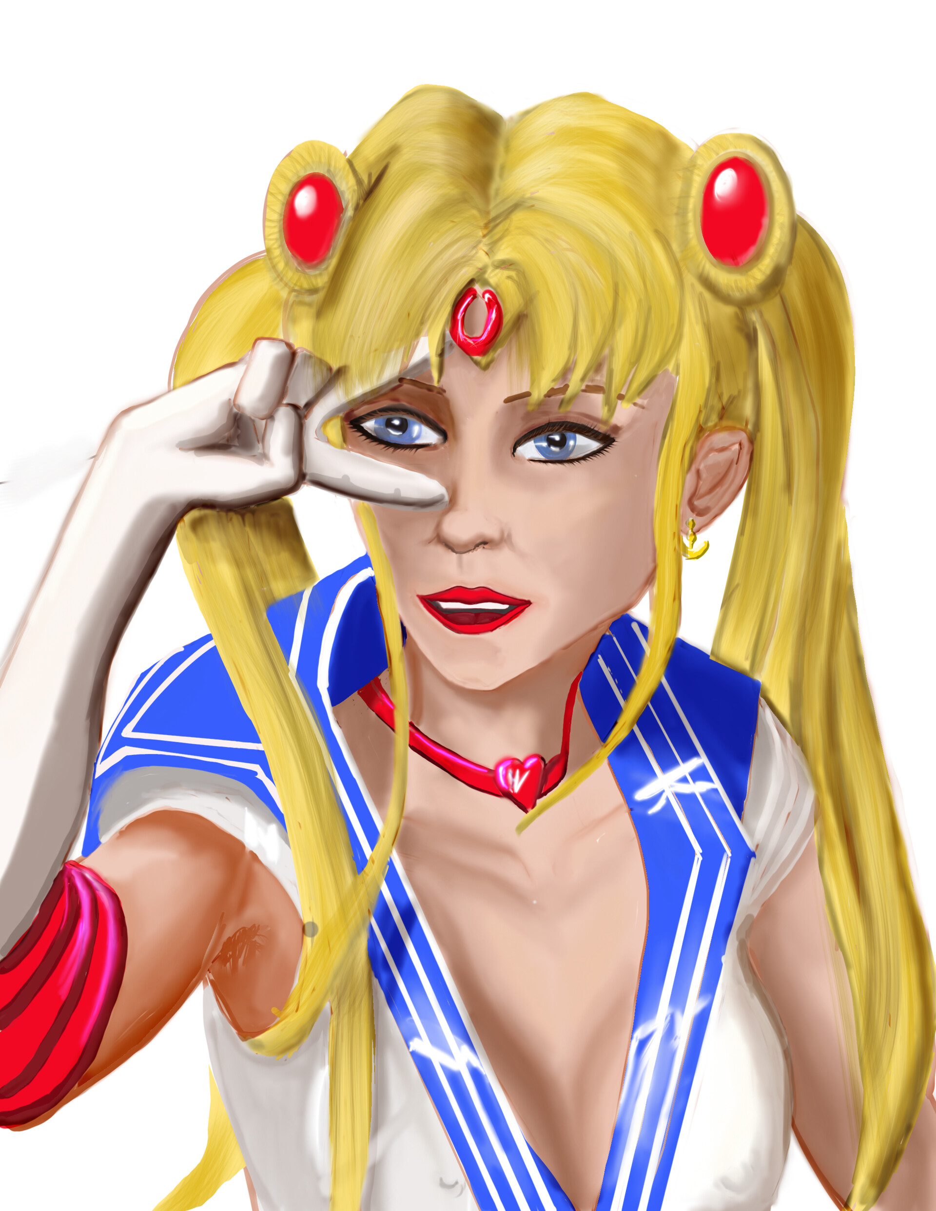 ArtStation - Usagi Salute