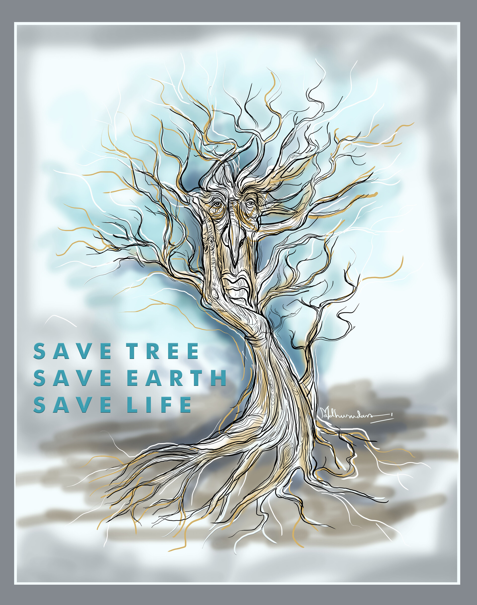 ArtStation - Drought Tree-2