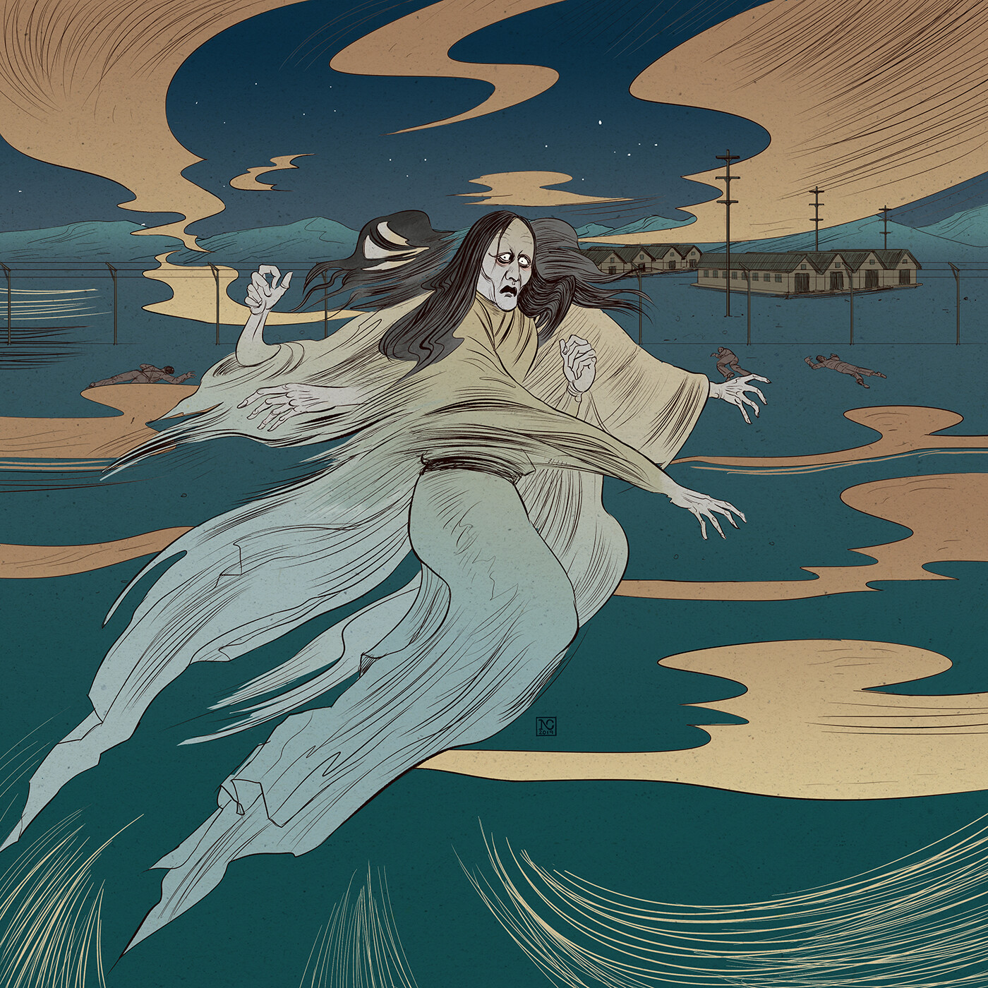 Japanese Yurei Women