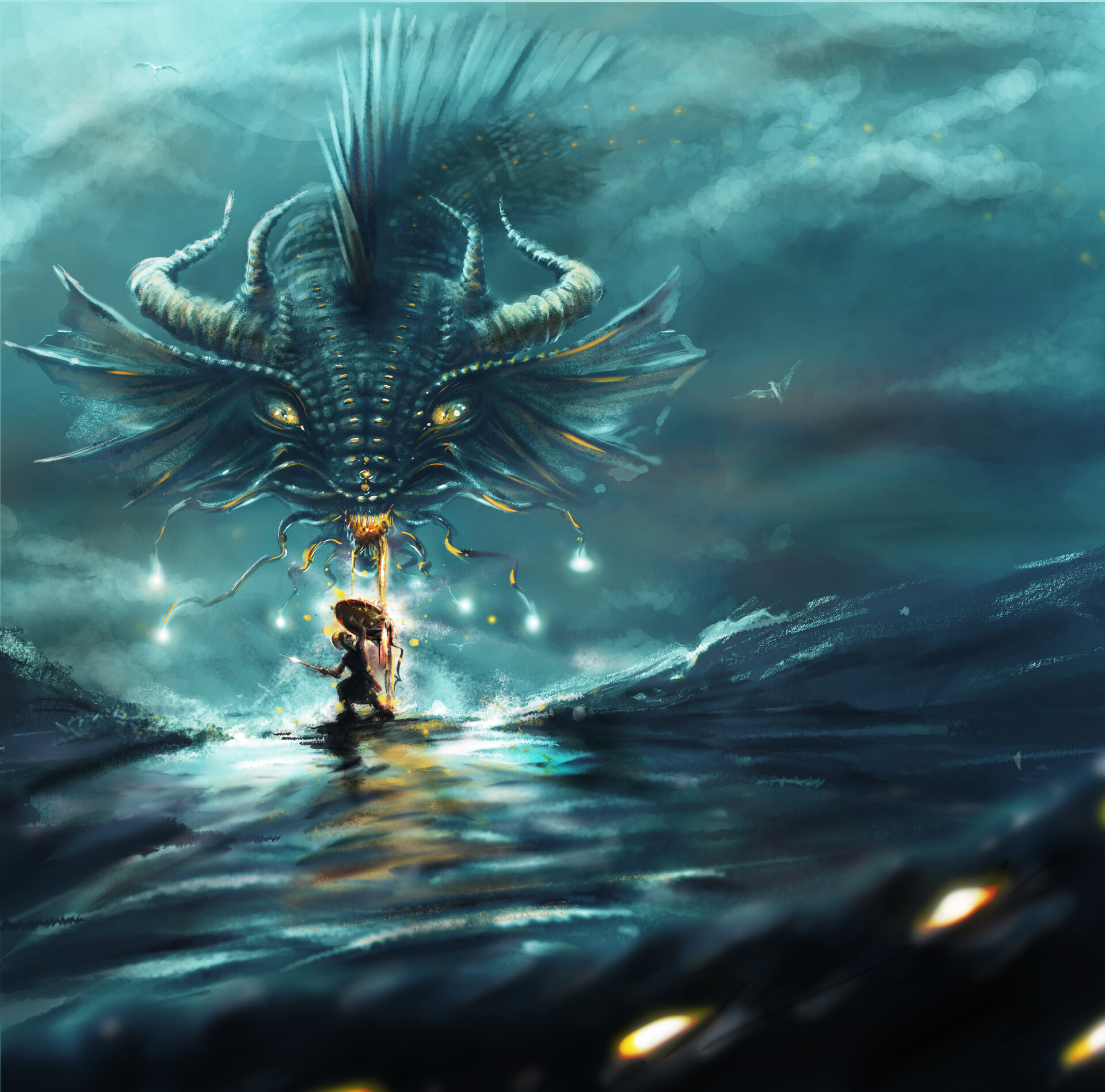 Pictures Of Mythical Water Dragons