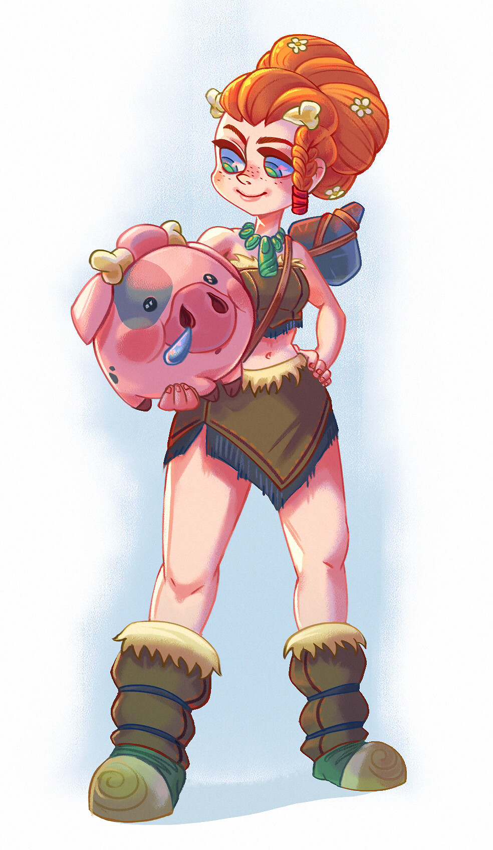 ArtStation - Neolithic Girl