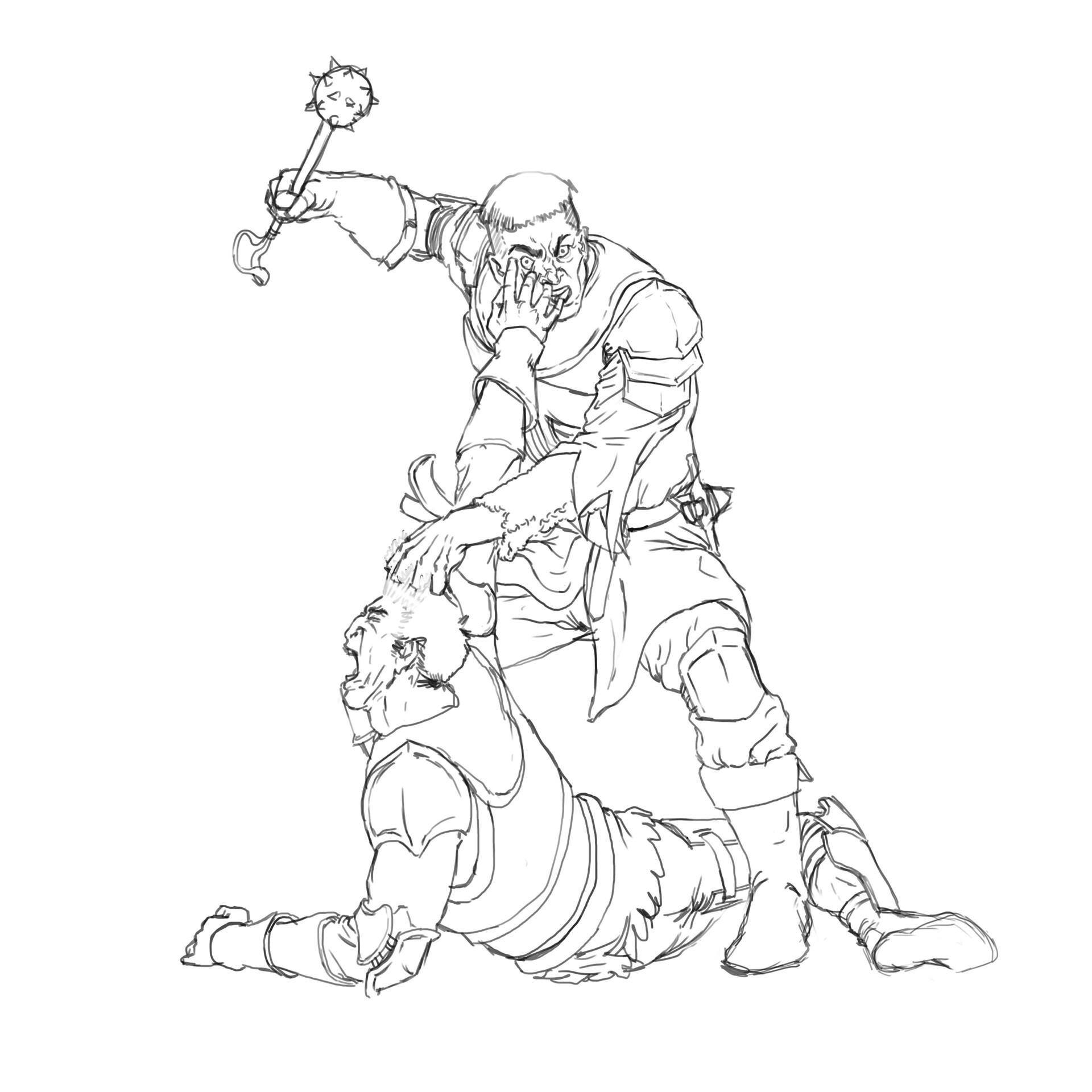 punisher coloring page