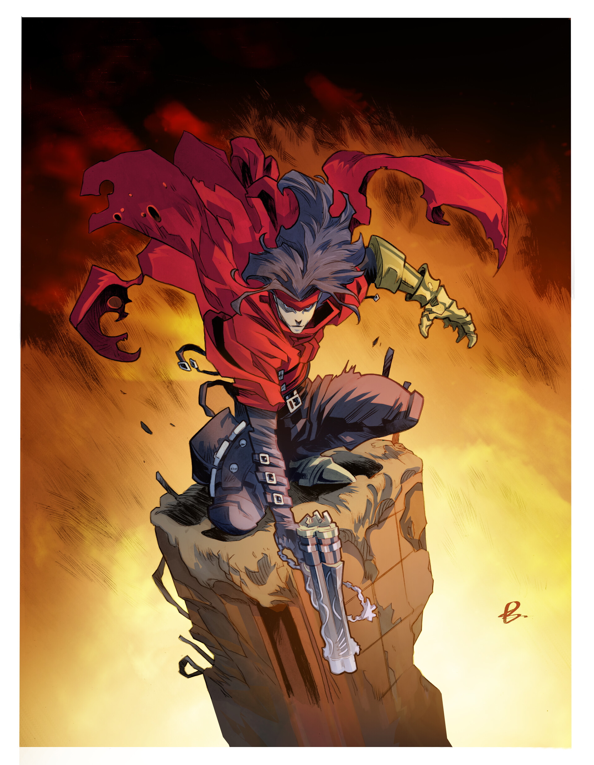 ArtStation - Final Fantasy VII - Vincent Valentine