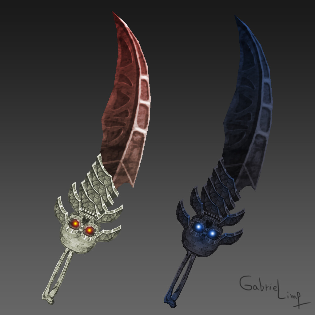 ArtStation - Sepulchure's Undead Blade & Legion DoomBlade
