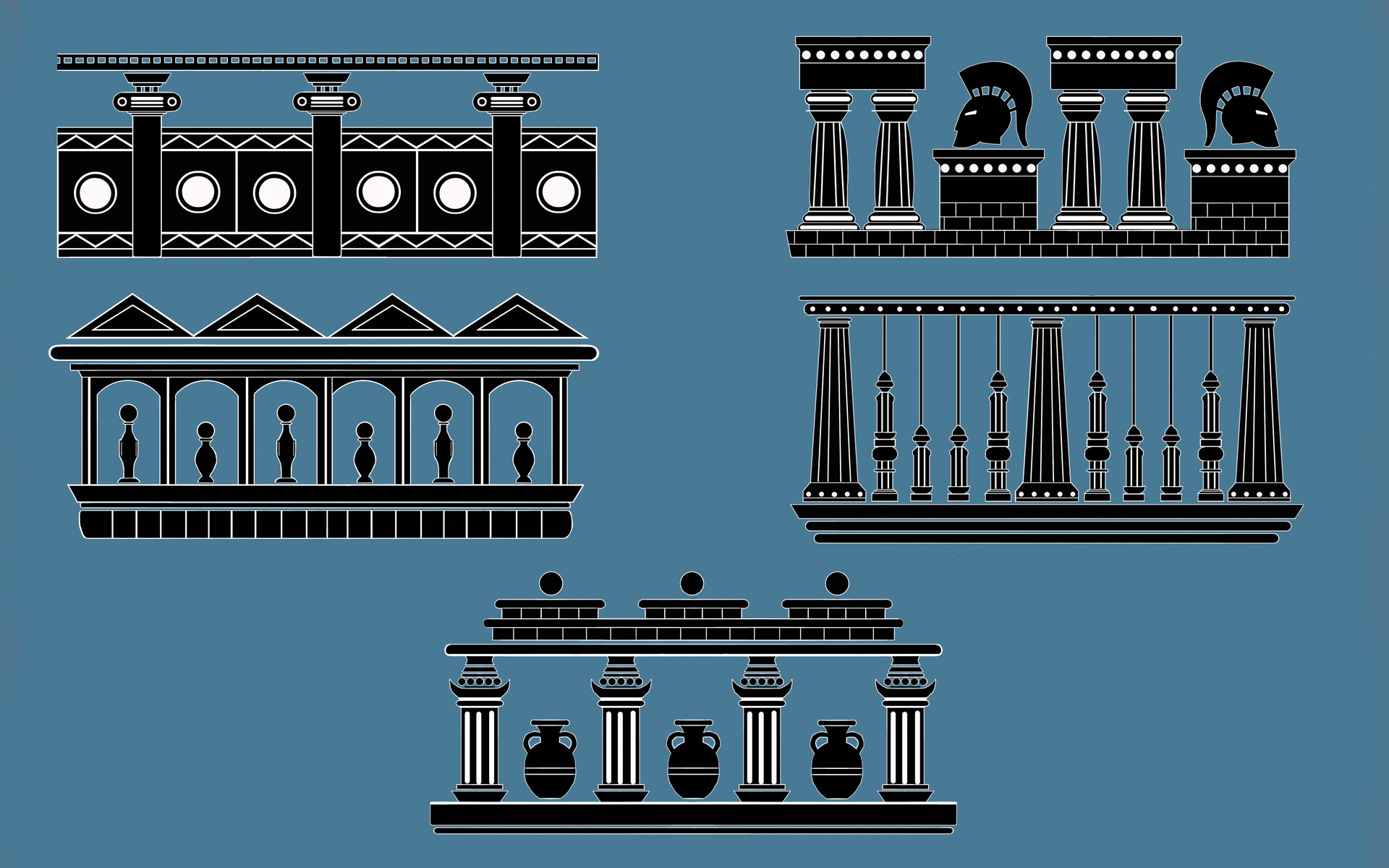 Evgeniy Machihin - Ancient Greek Frozen Fence