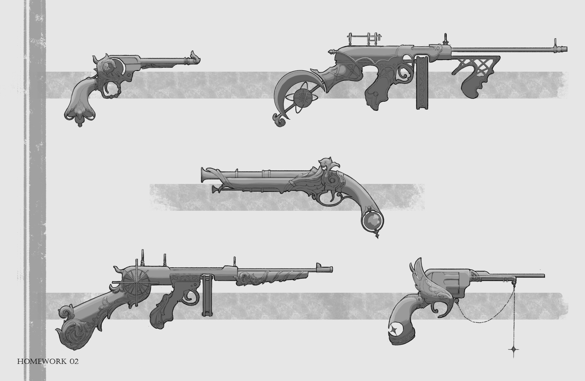 ArtStation - Magical firearms