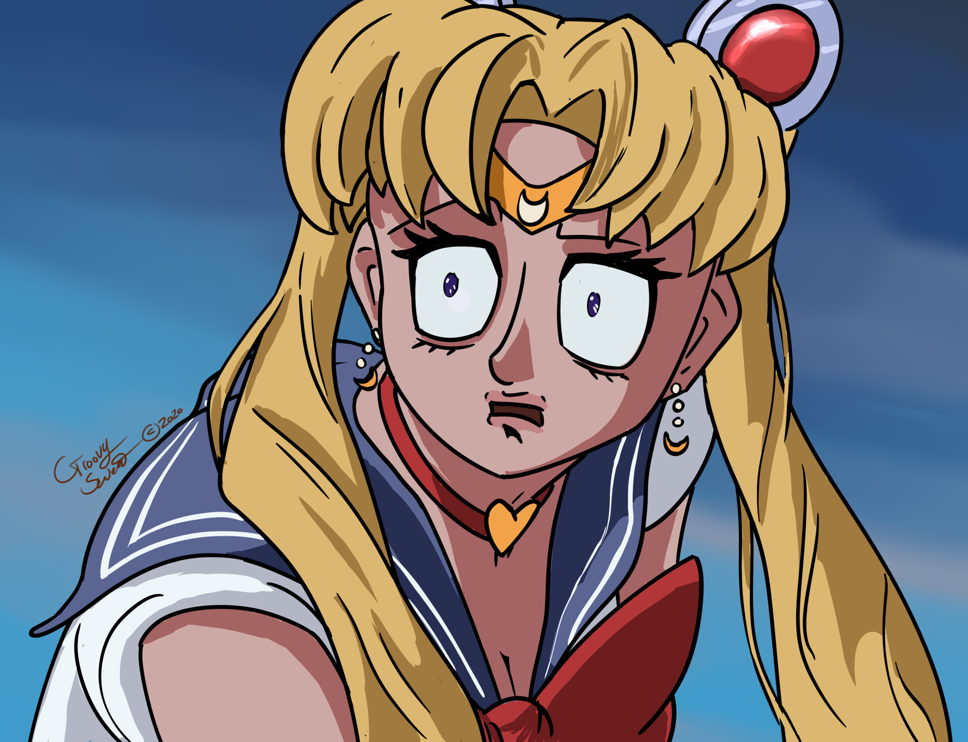 ArtStation - Sailor Moon Redraw