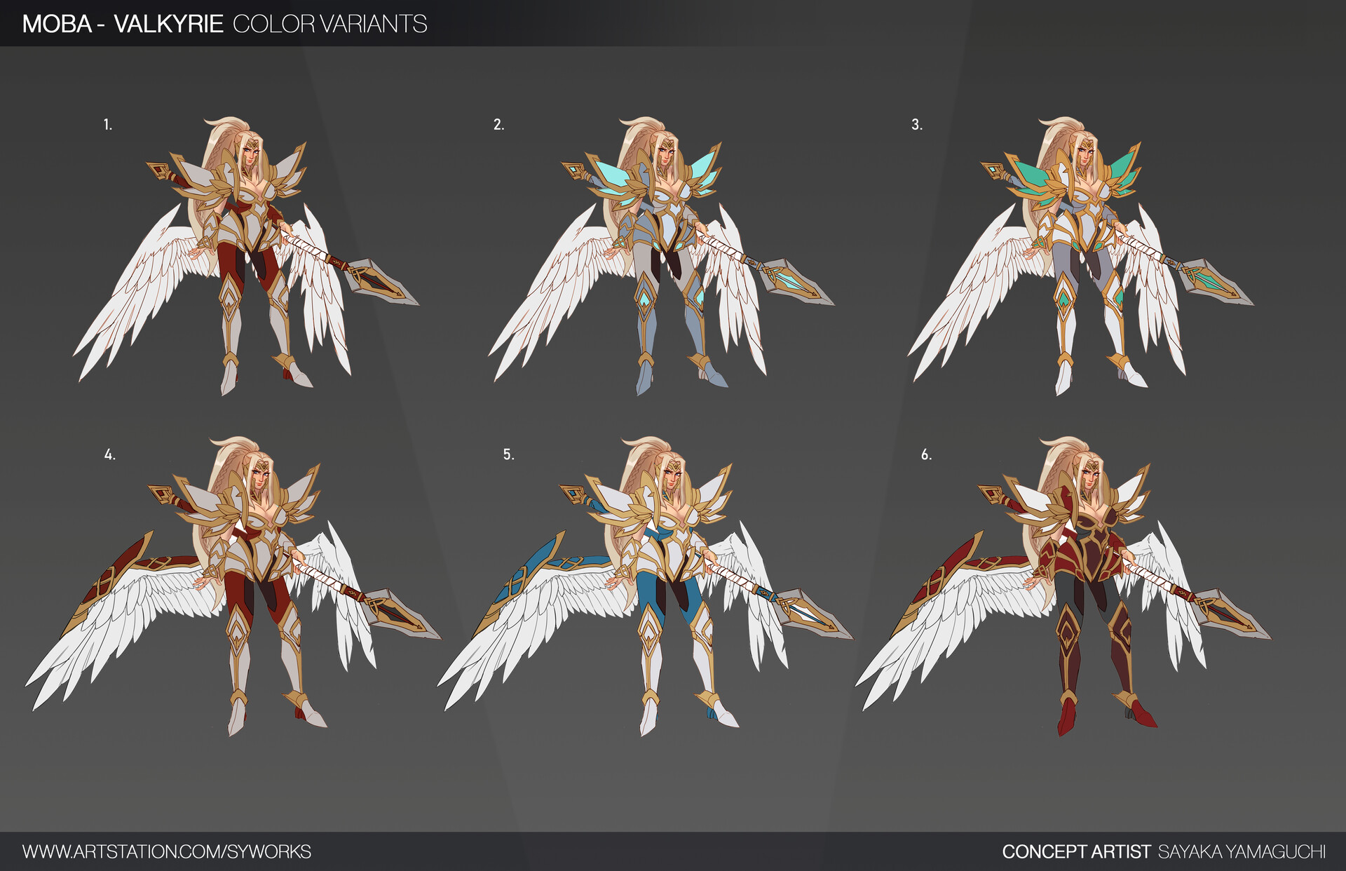 Sayaka Yamaguchi - MOBA - One Winged Valkyrie