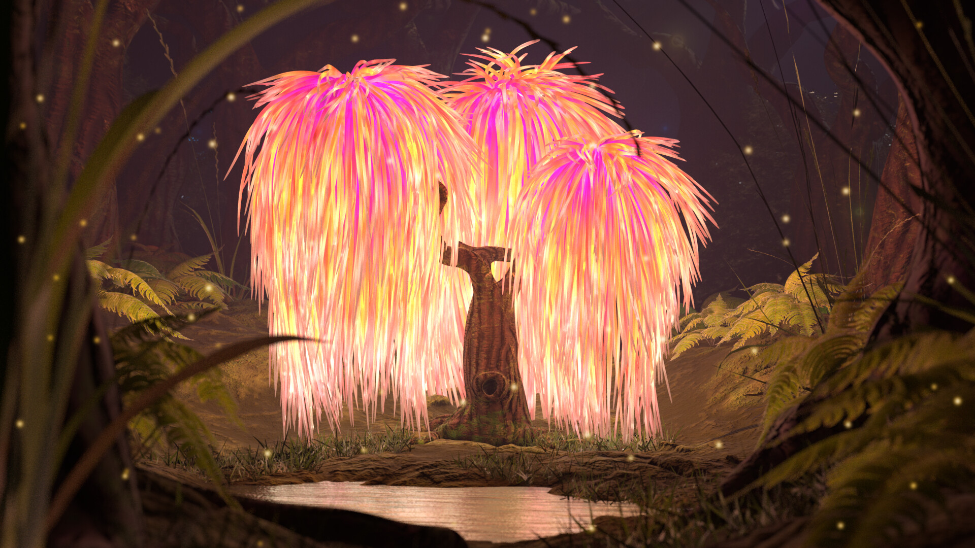 ArtStation - Magic Tree Environment