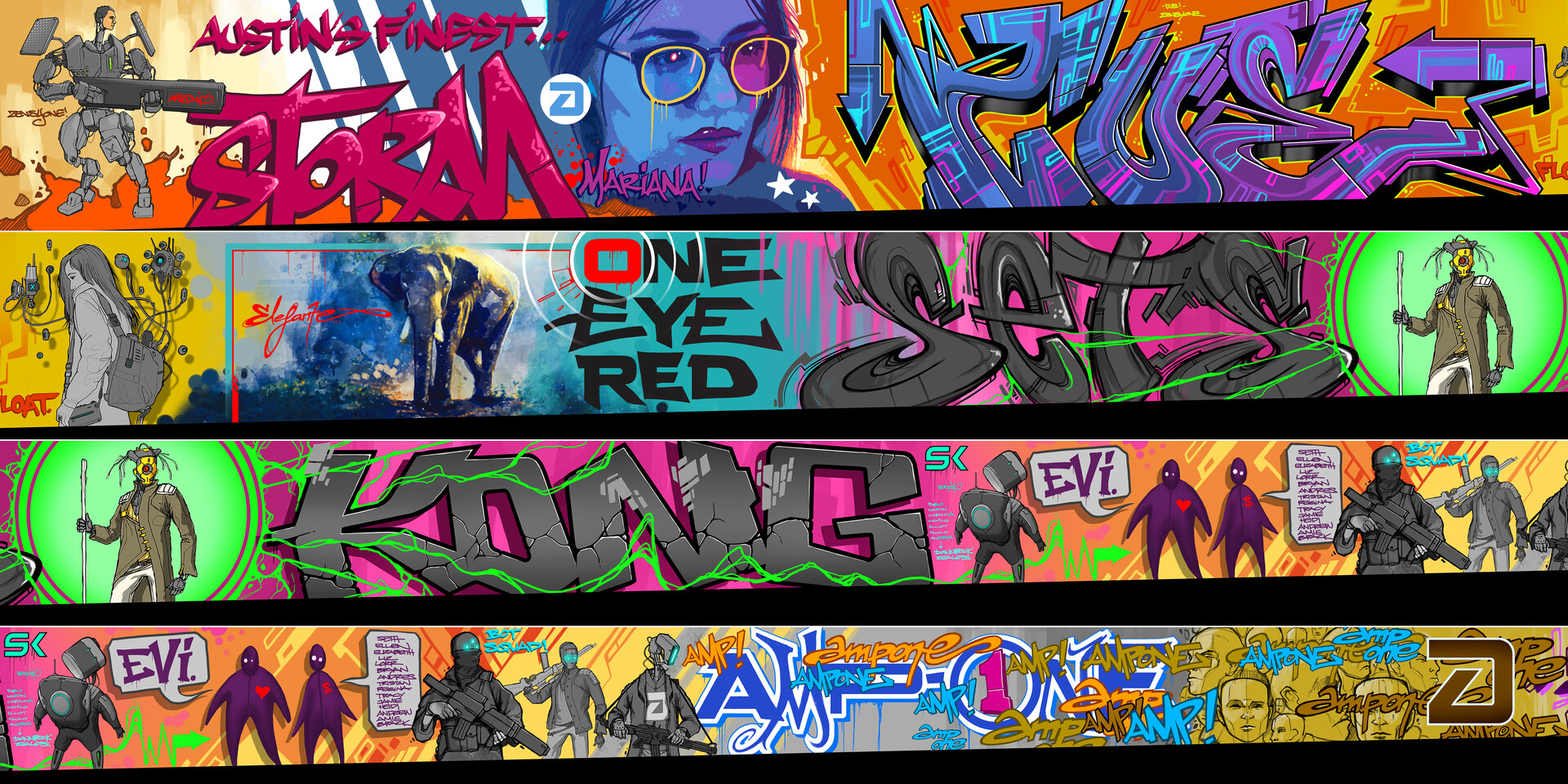 ANDRES PARADA - 9-1-1 Lone Star: Murals