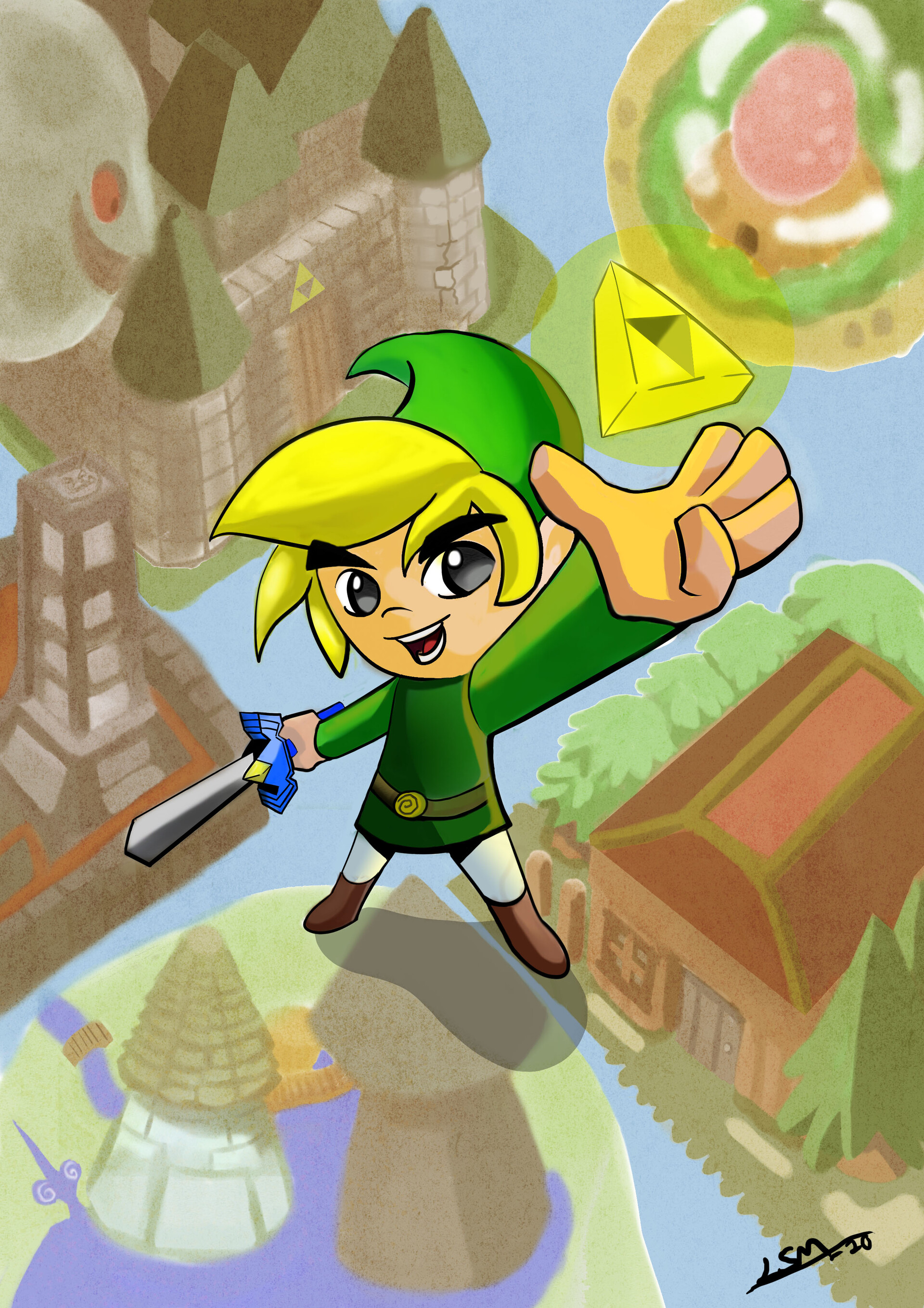 ArtStation - Link's Victory
