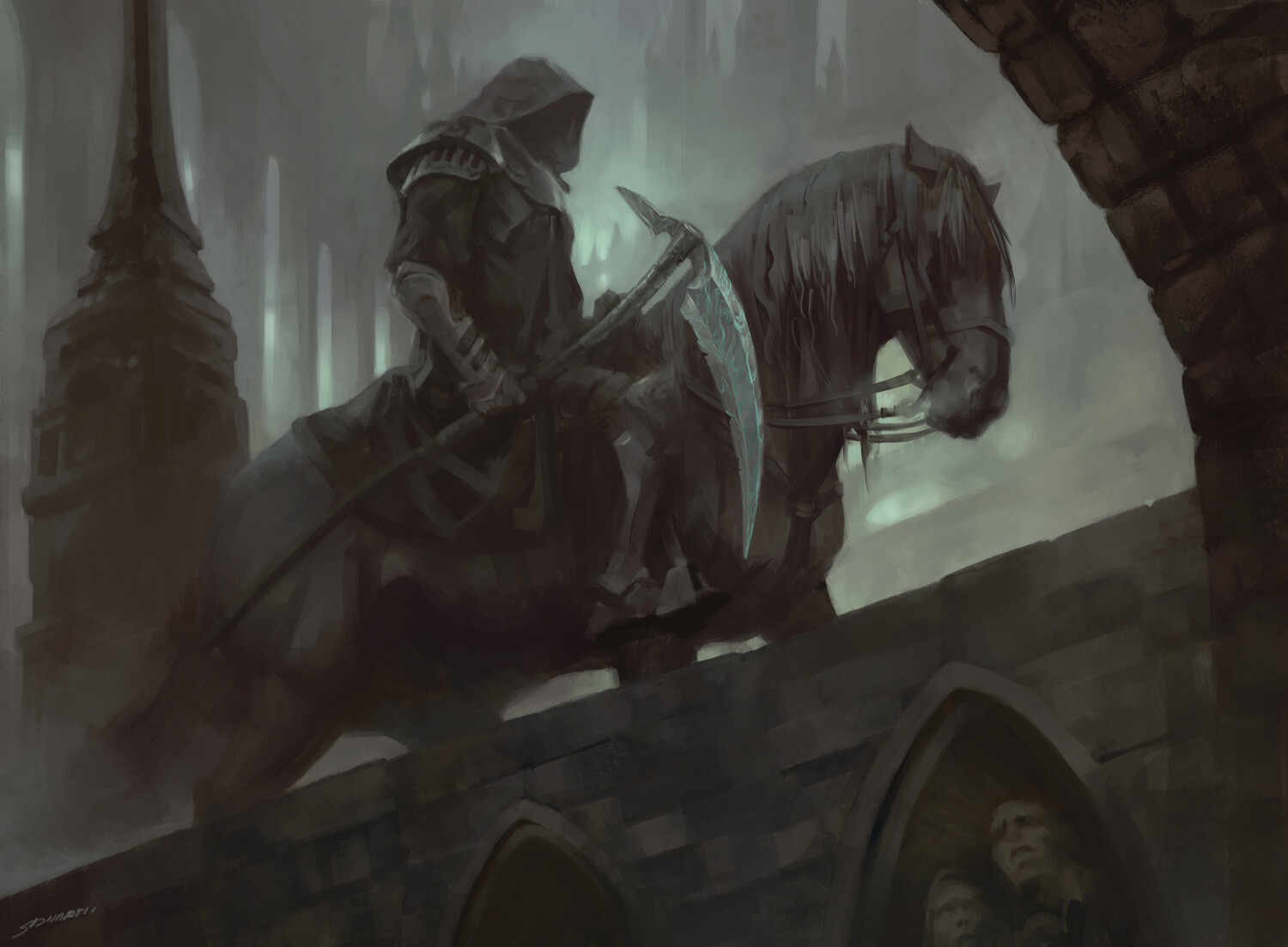 ArtStation - MtG: Midnight Reaper
