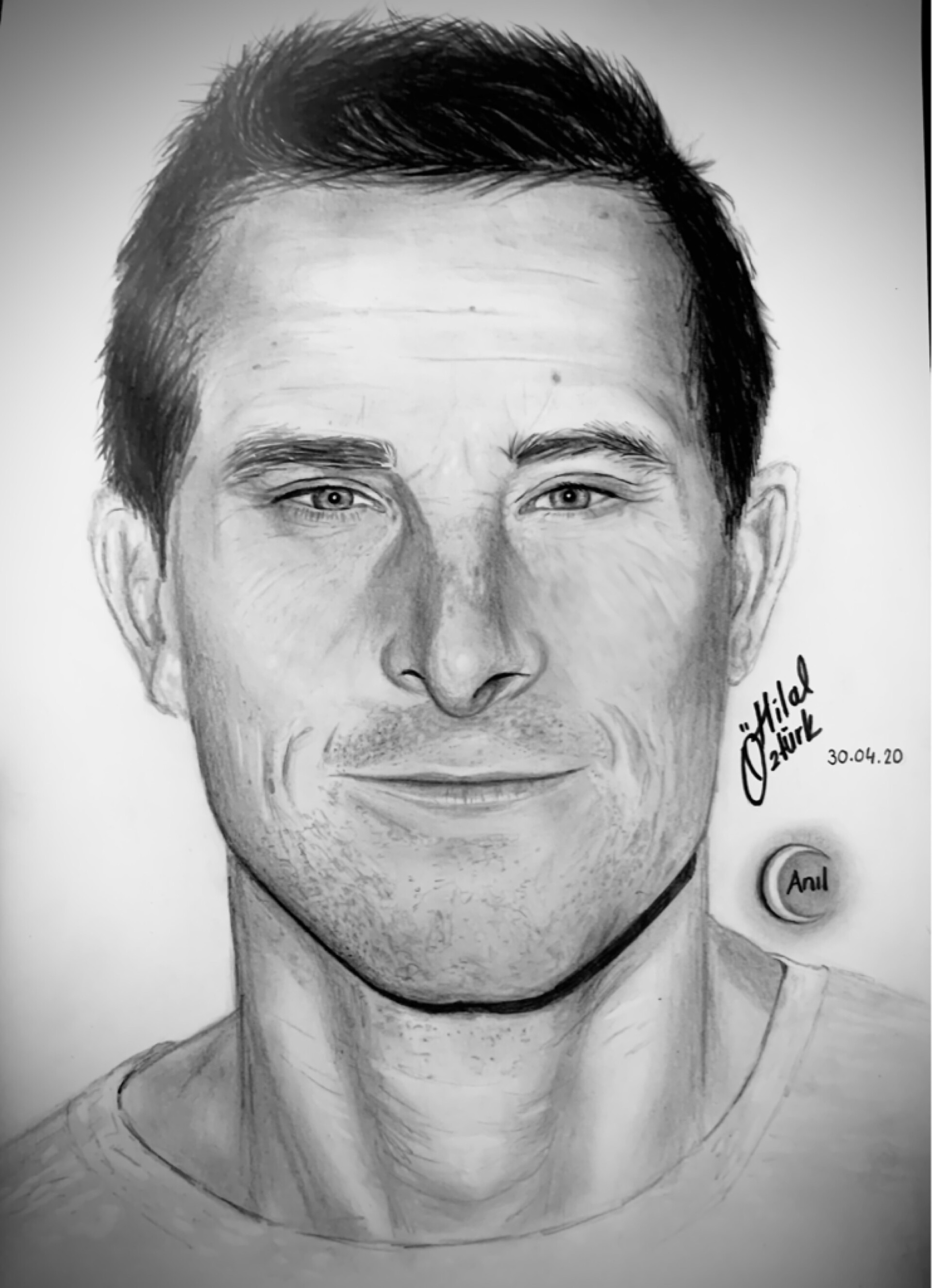 bear grylls drawing