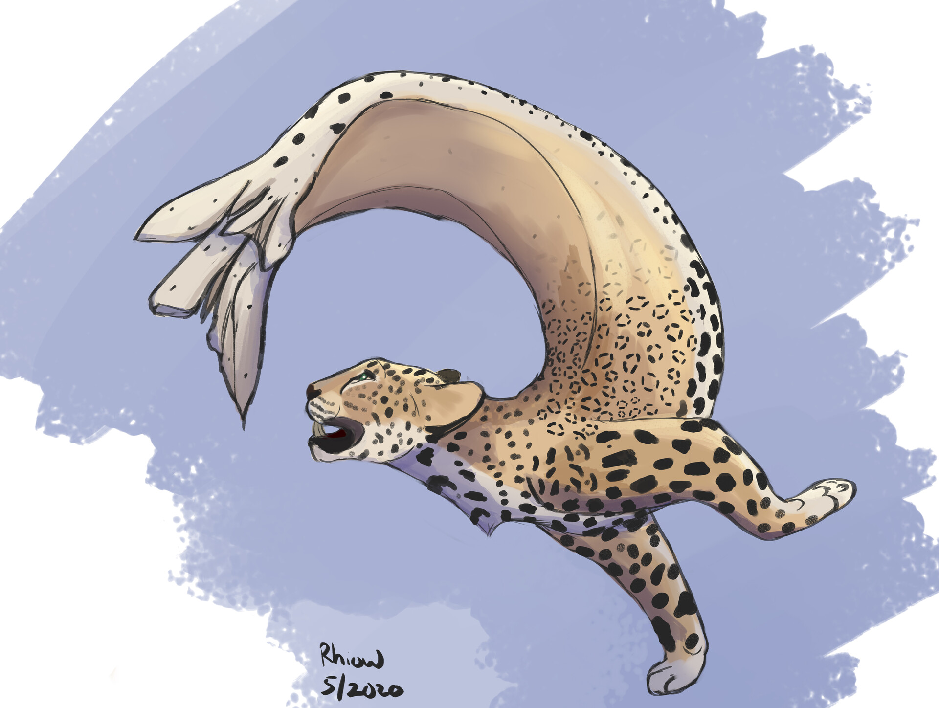 Cheetah Leopard Hybrid