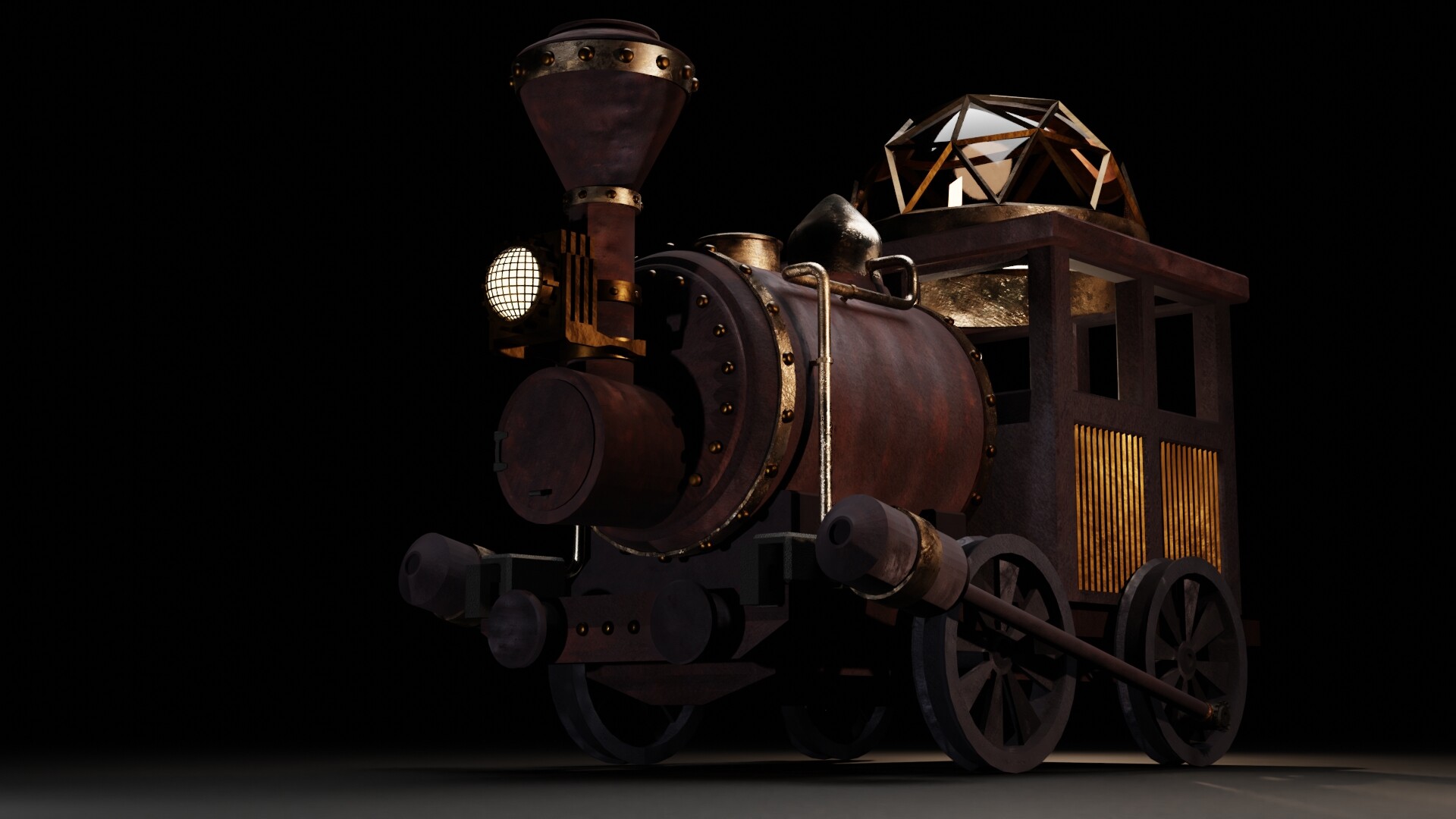 ArtStation - Steampunk Train