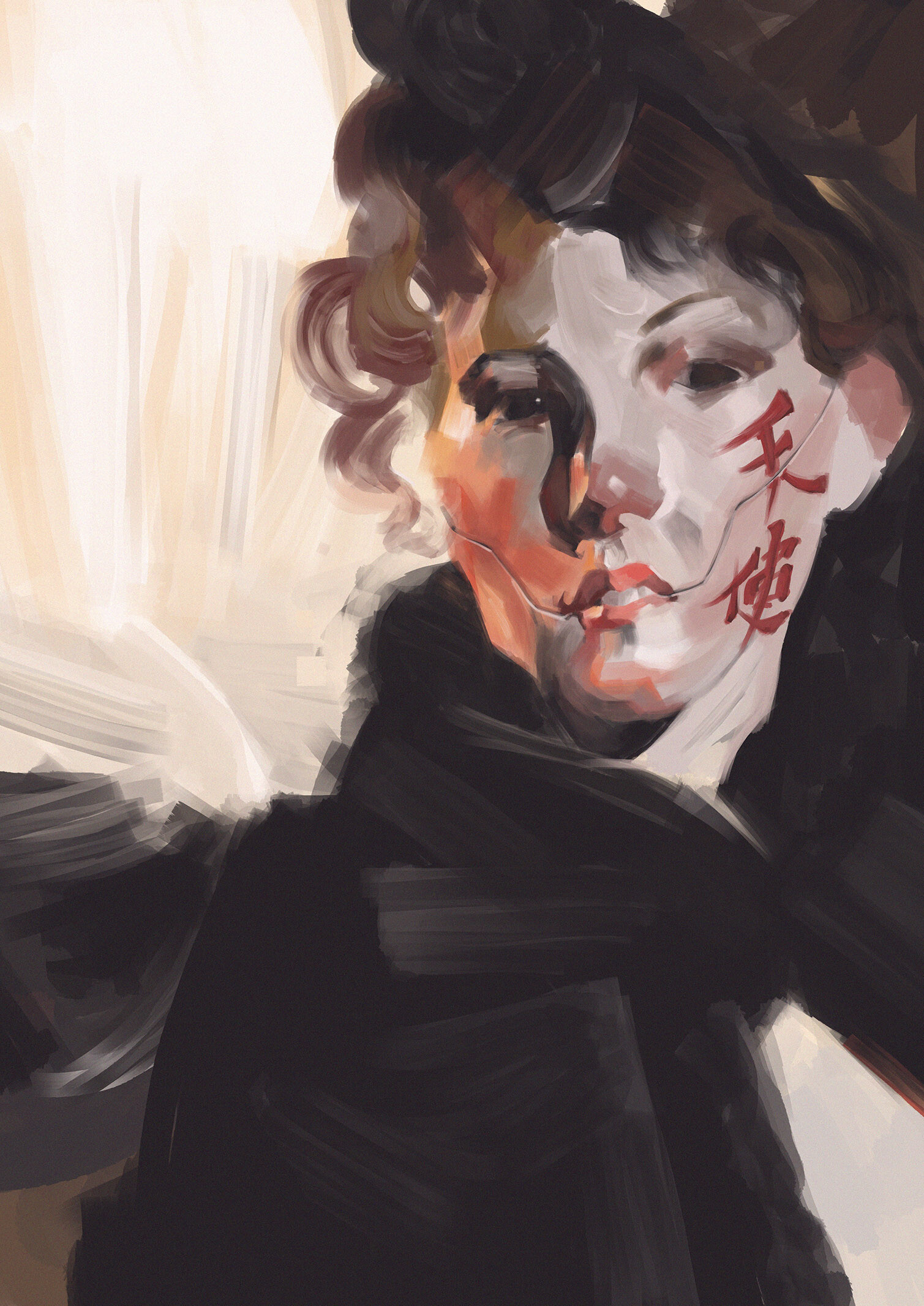 ArtStation - Zorn Palette & Brushwork Study