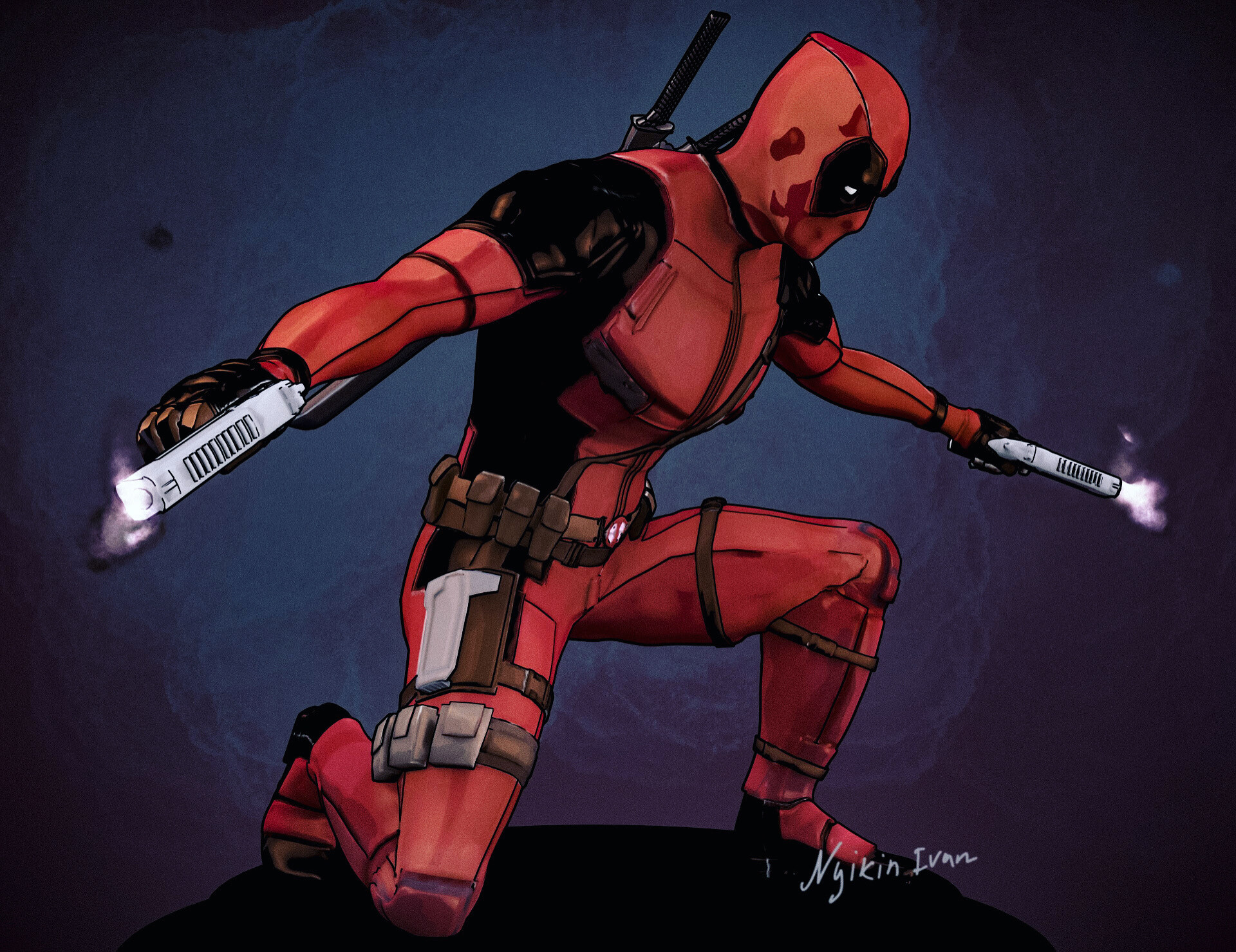 ArtStation - DEADPOOL_cool