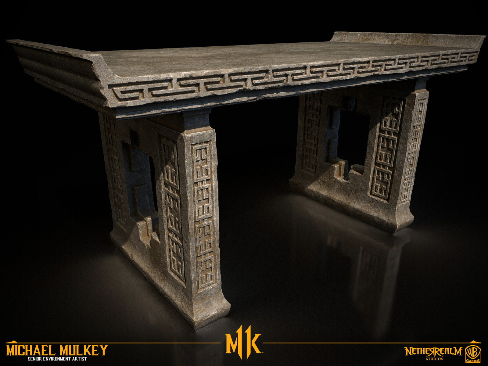Michael Mulkey - Mortal Kombat 11: Sky Temple Table
