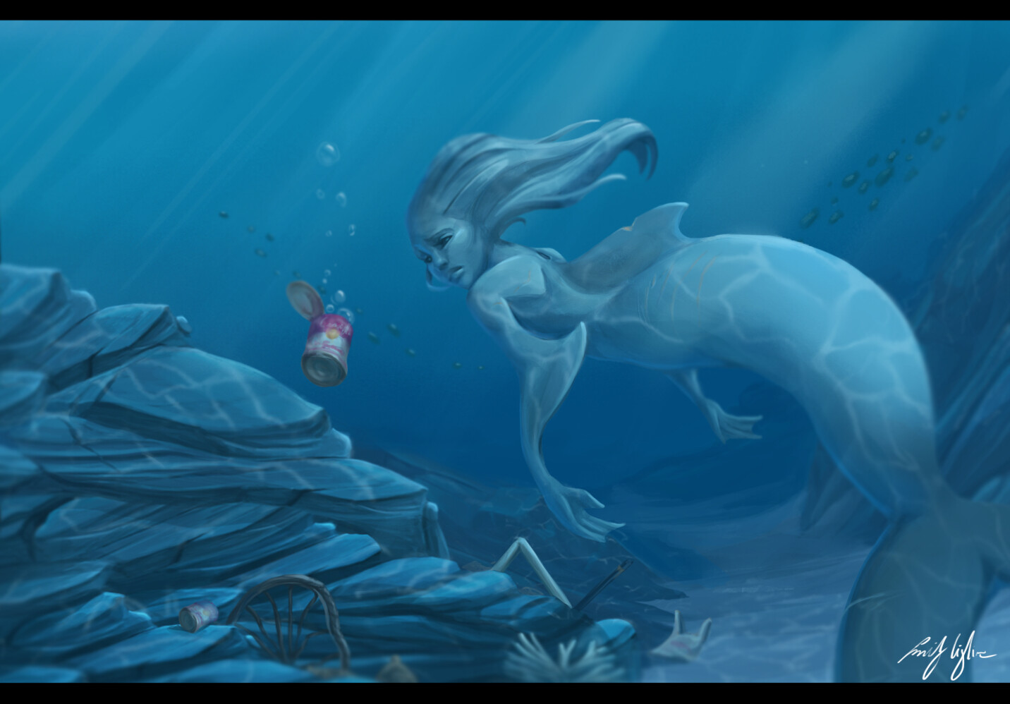 ArtStation - Desolation - MerMay Challenge