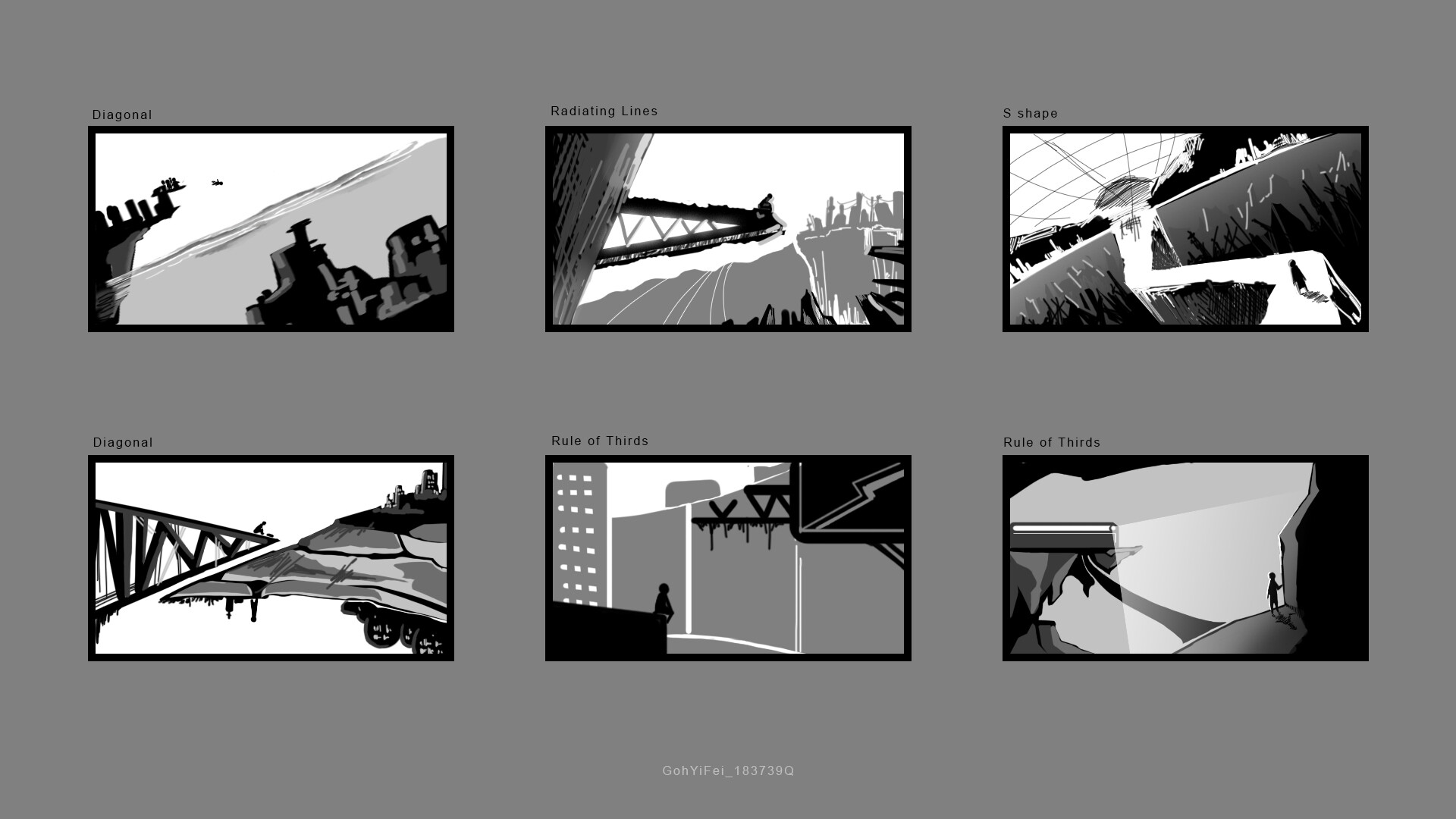 ArtStation - Matte Painting (illustration practise)