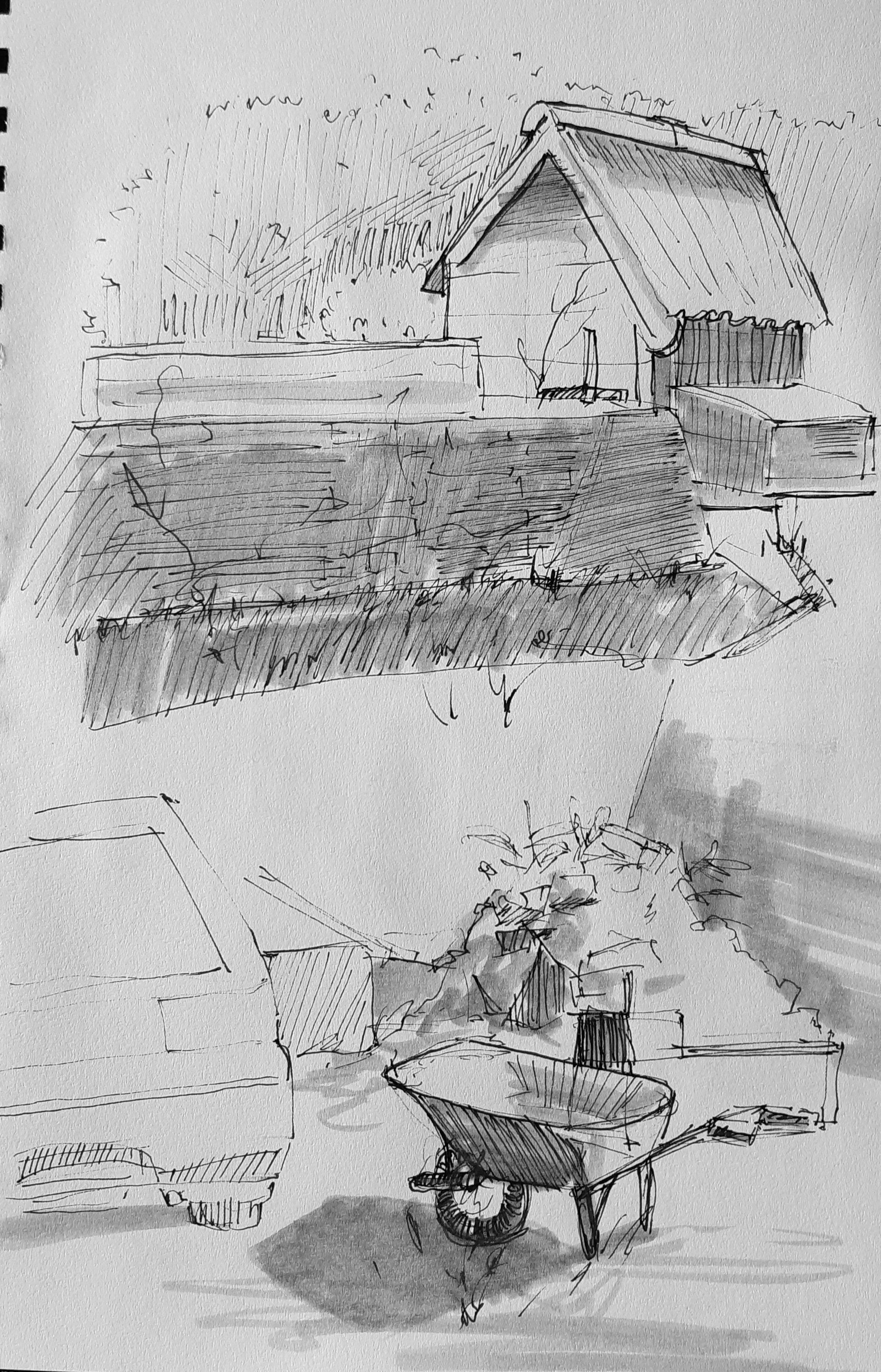 ArtStation - Outside sketching [sketch