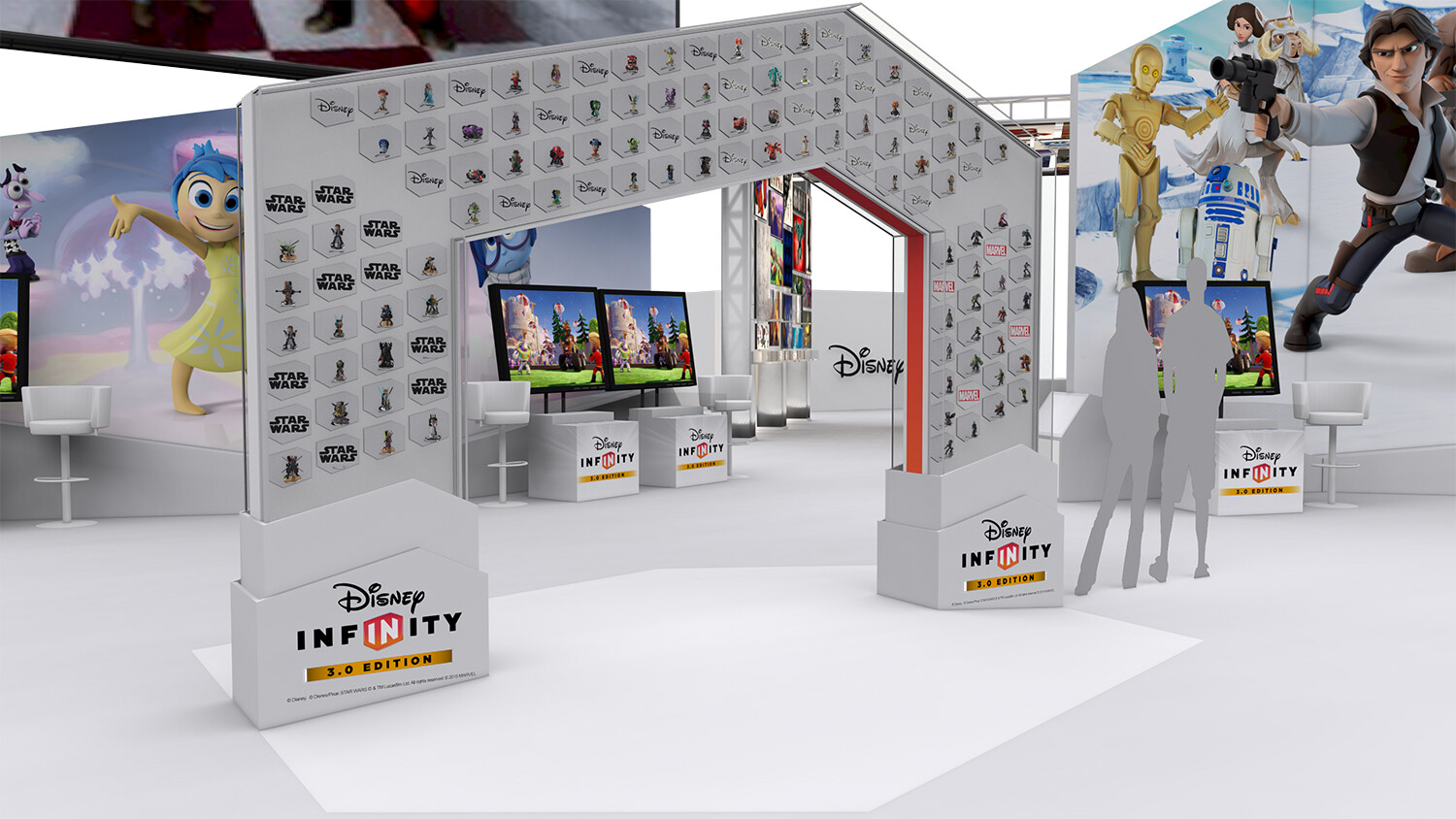 Reid Baker - (2015) E3 Disney Infinity Booth Design