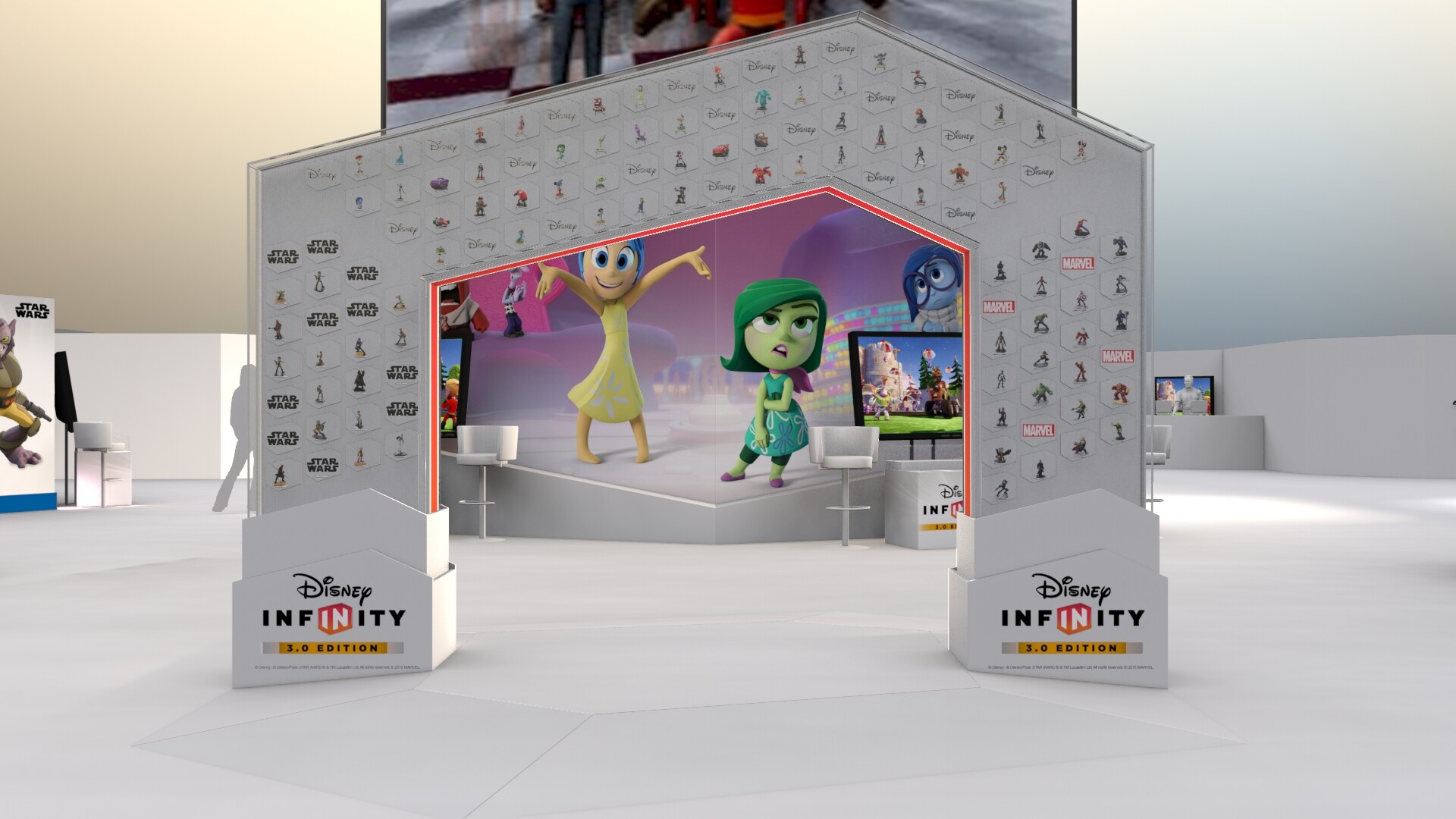 Reid Baker - (2015) E3 Disney Infinity Booth Design