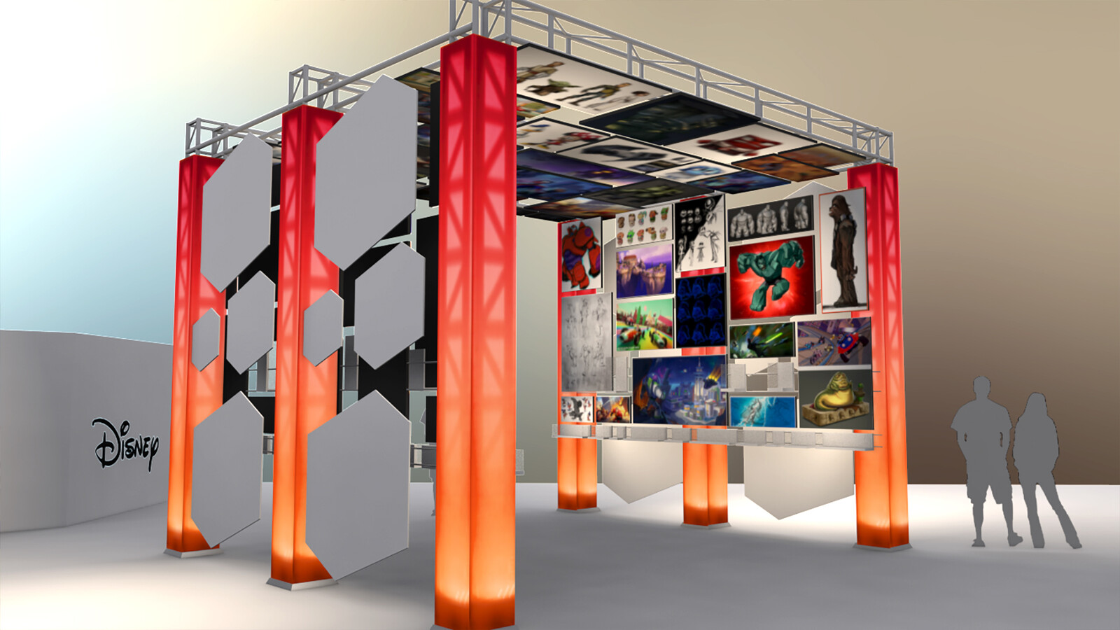 Reid Baker - (2015) E3 Disney Infinity Booth Design