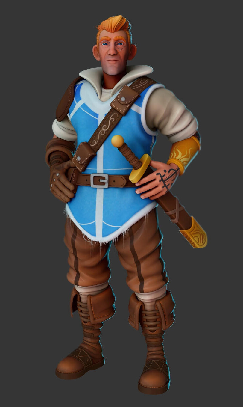 ArtStation - Stylized character - Jesper