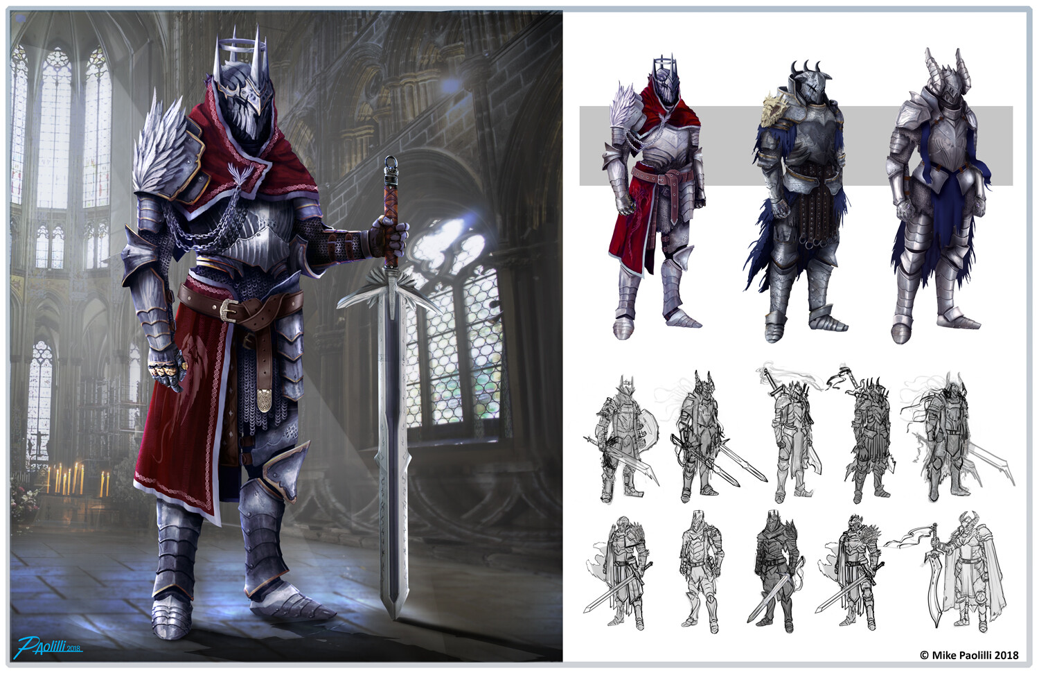 ArtStation - Templar design