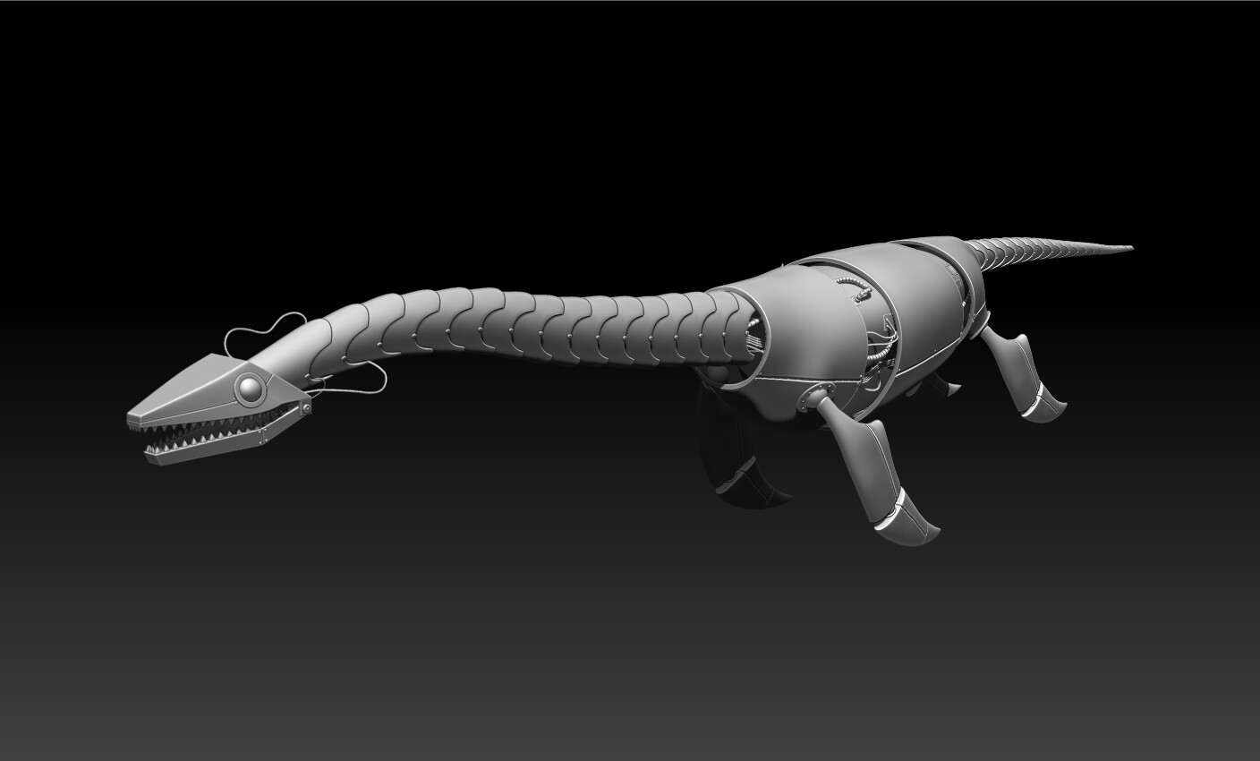 Mikayla Burke - Robot Plesiosaurus